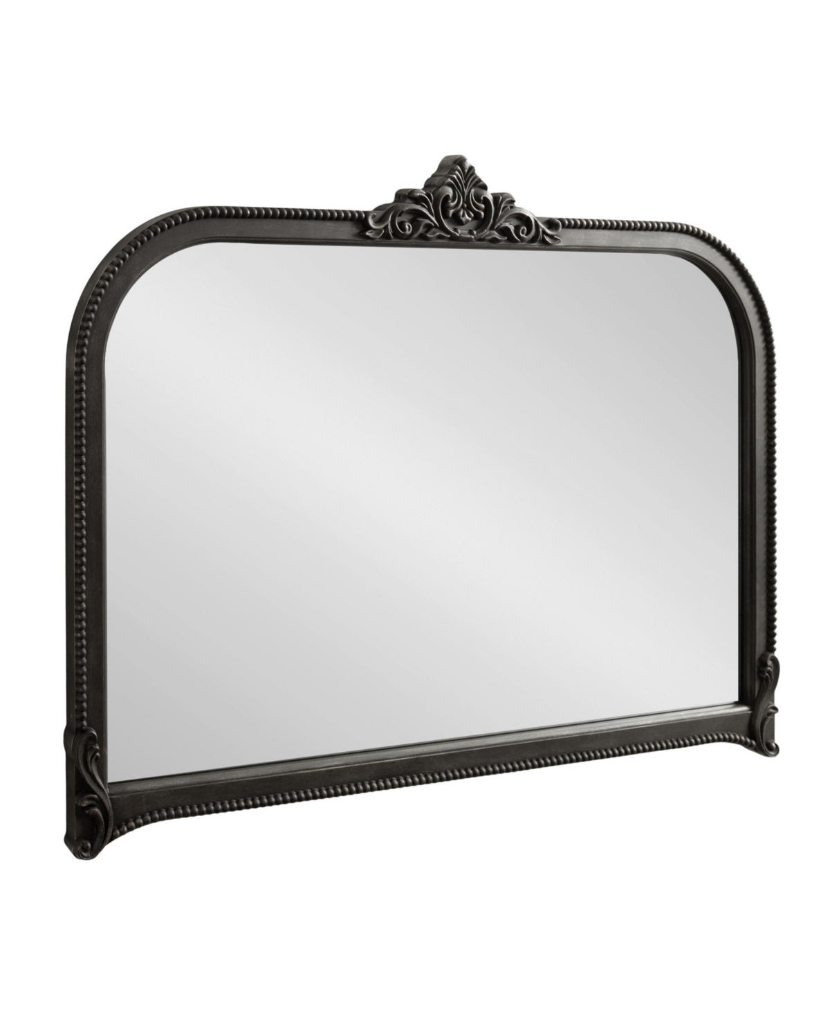 Click here for Kate and Laurel Hubanks Arched Wall Mirror - Black prices