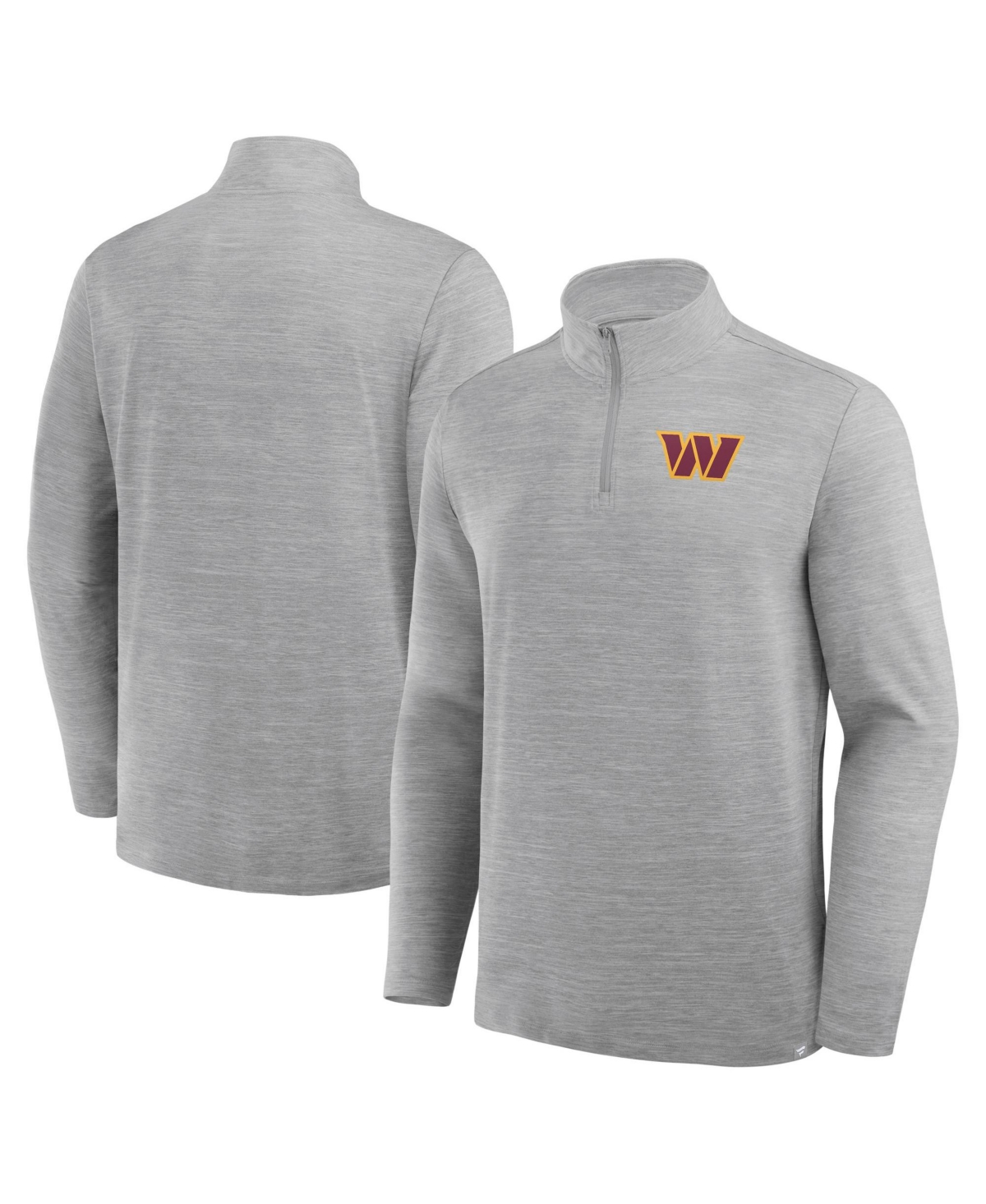 Click here for Fanatics Mens Heather Gray Washington Commanders C... prices