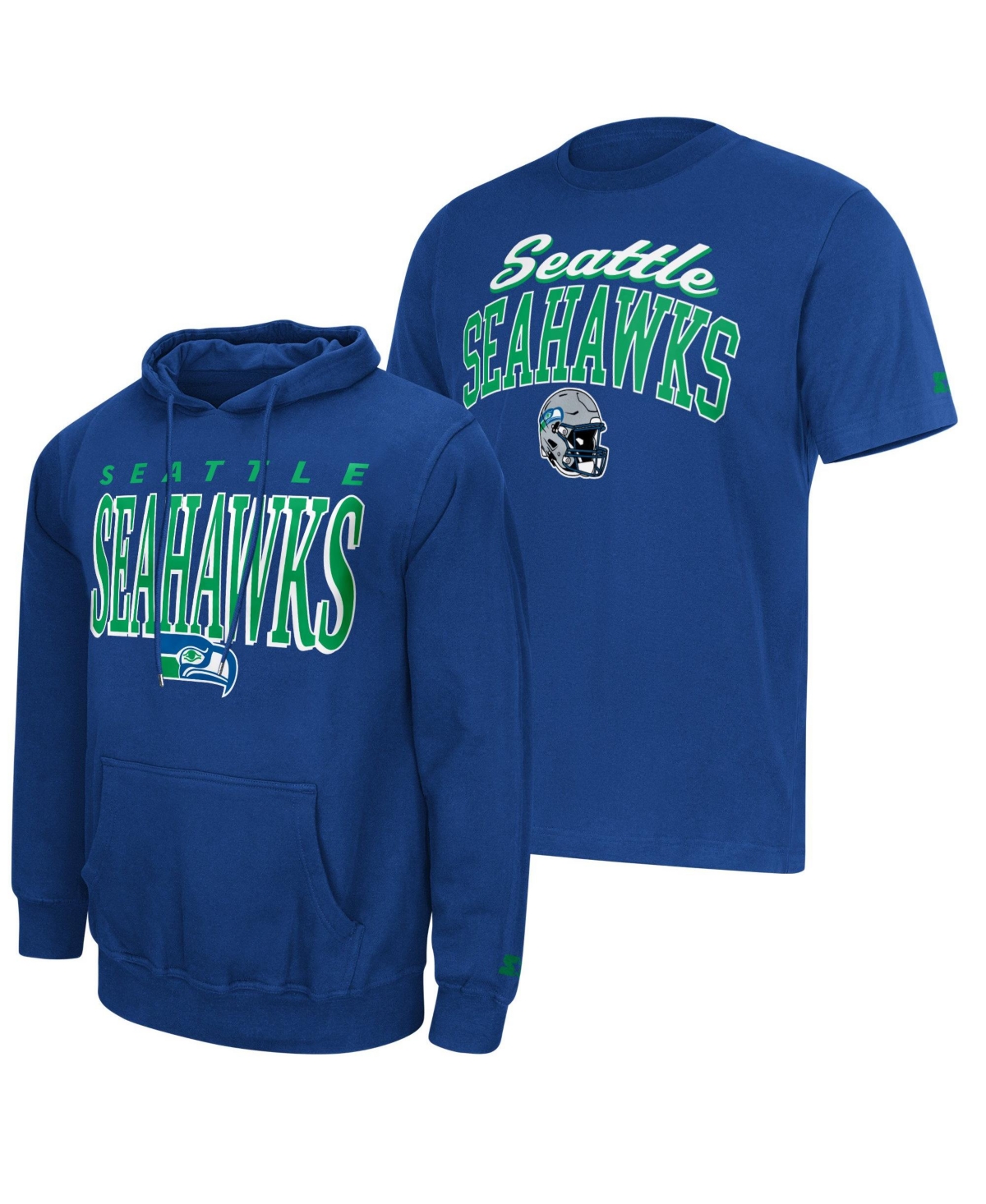 Click here for Starter Mens 2-piece Royal Seattle Seahawks Logo H... prices
