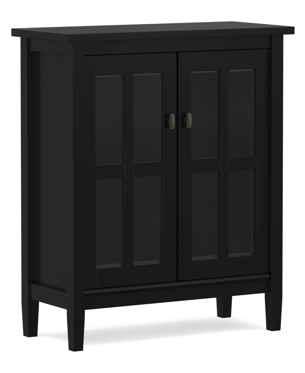 Click here for Simpli Home Warm Shaker Solid Wood Low Storage Cab... prices