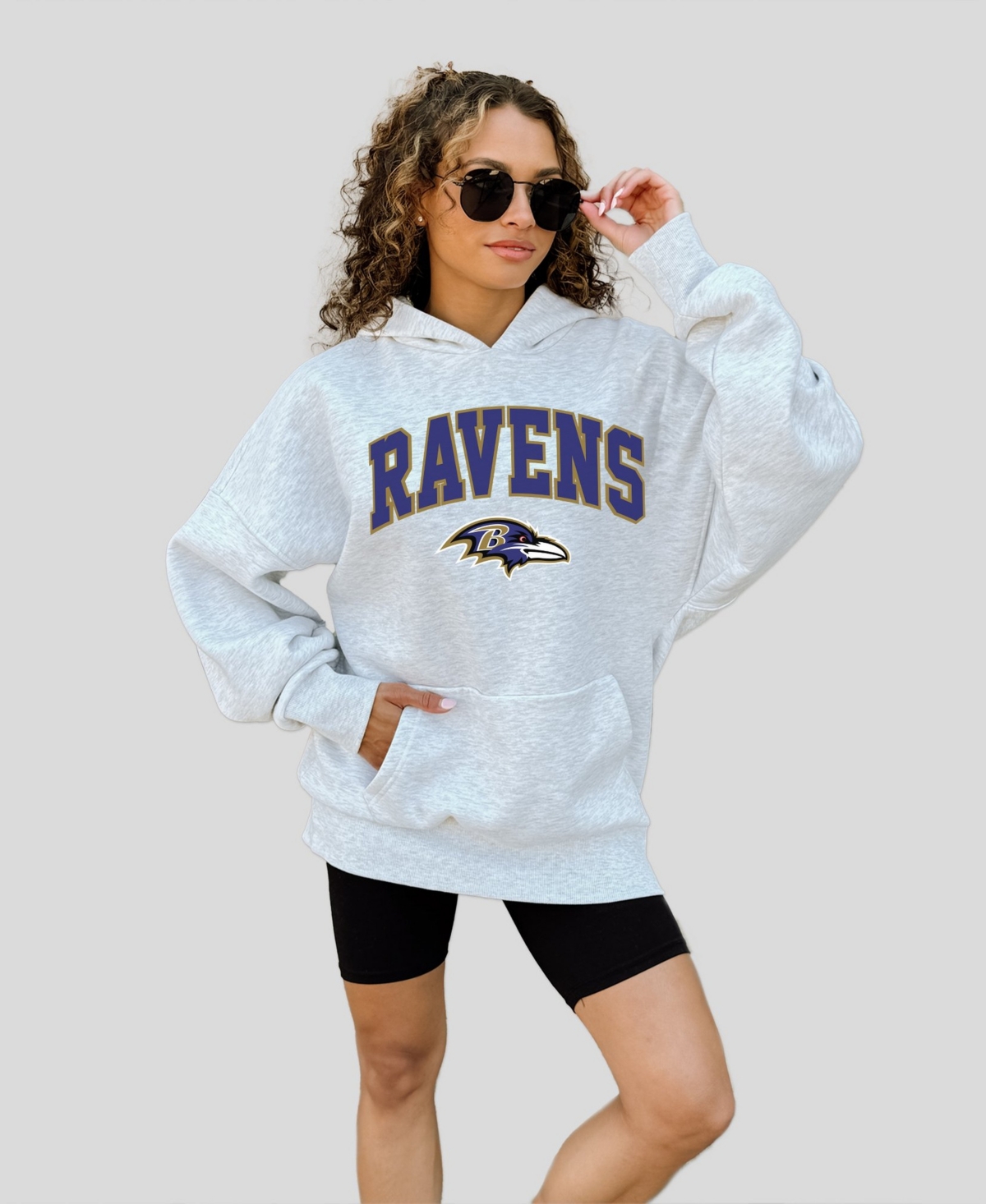 Click here for Gameday Couture Womens Ash Baltimore Ravens Fan Ed... prices