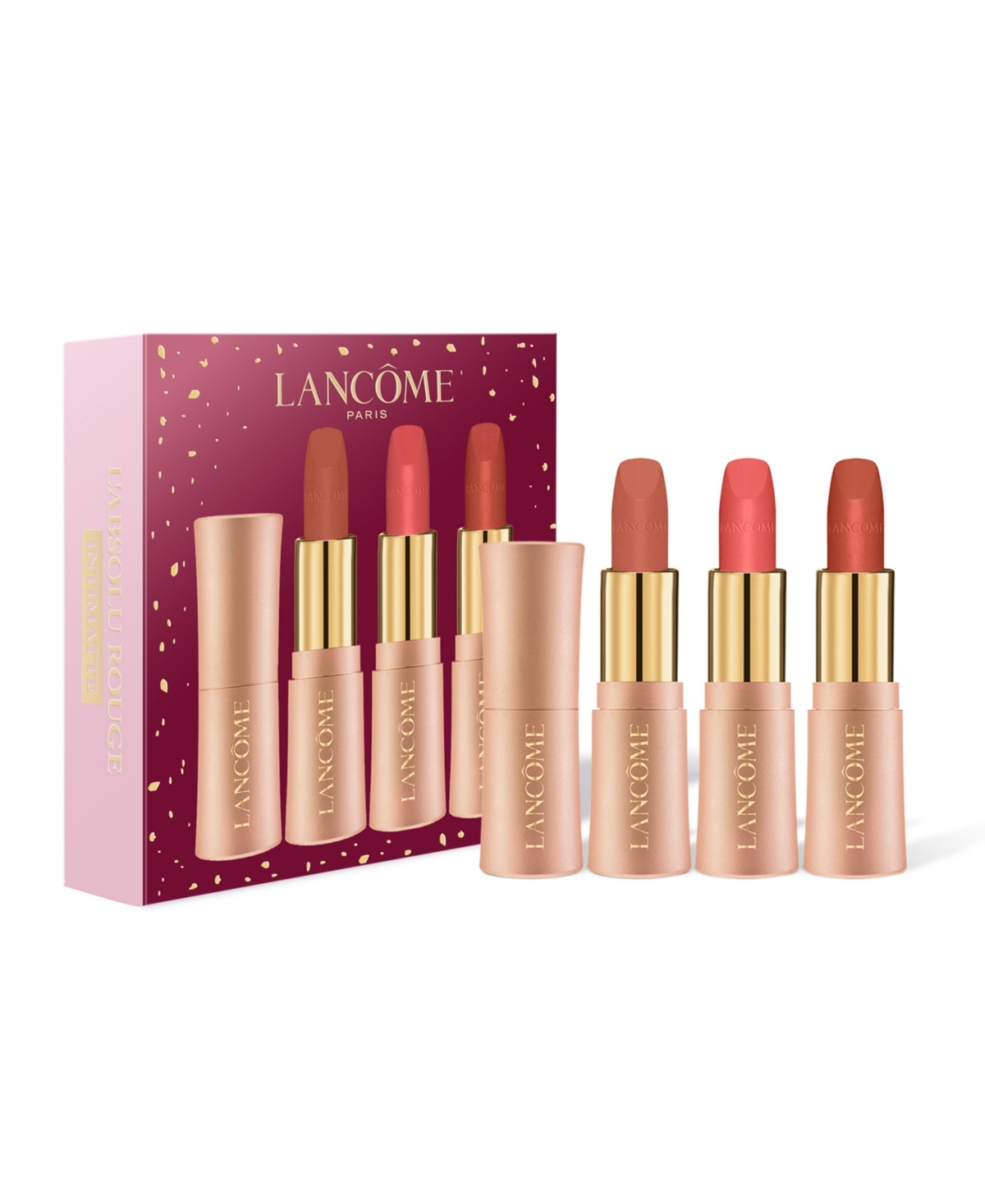Click here for Lancome 3-Piece LAbsolu Rouge Intimatte Soft Matte... prices