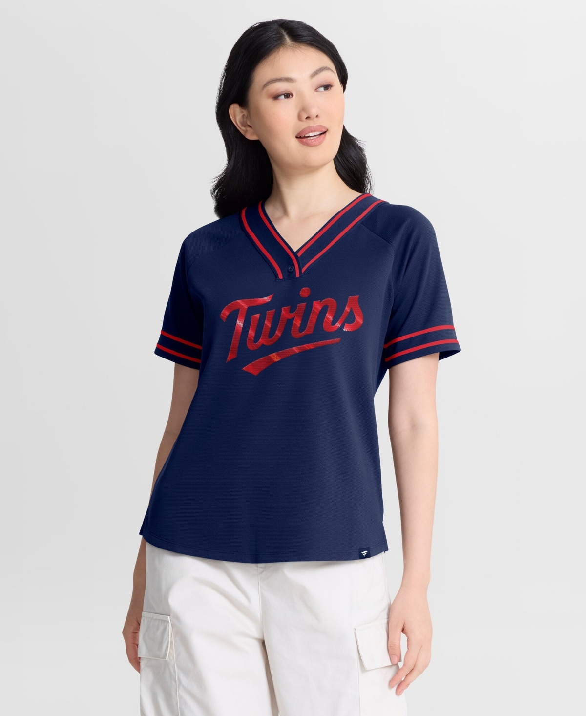 Click here for Fanatics Womens Navy Minnesota Twins Diva Race Ahe... prices