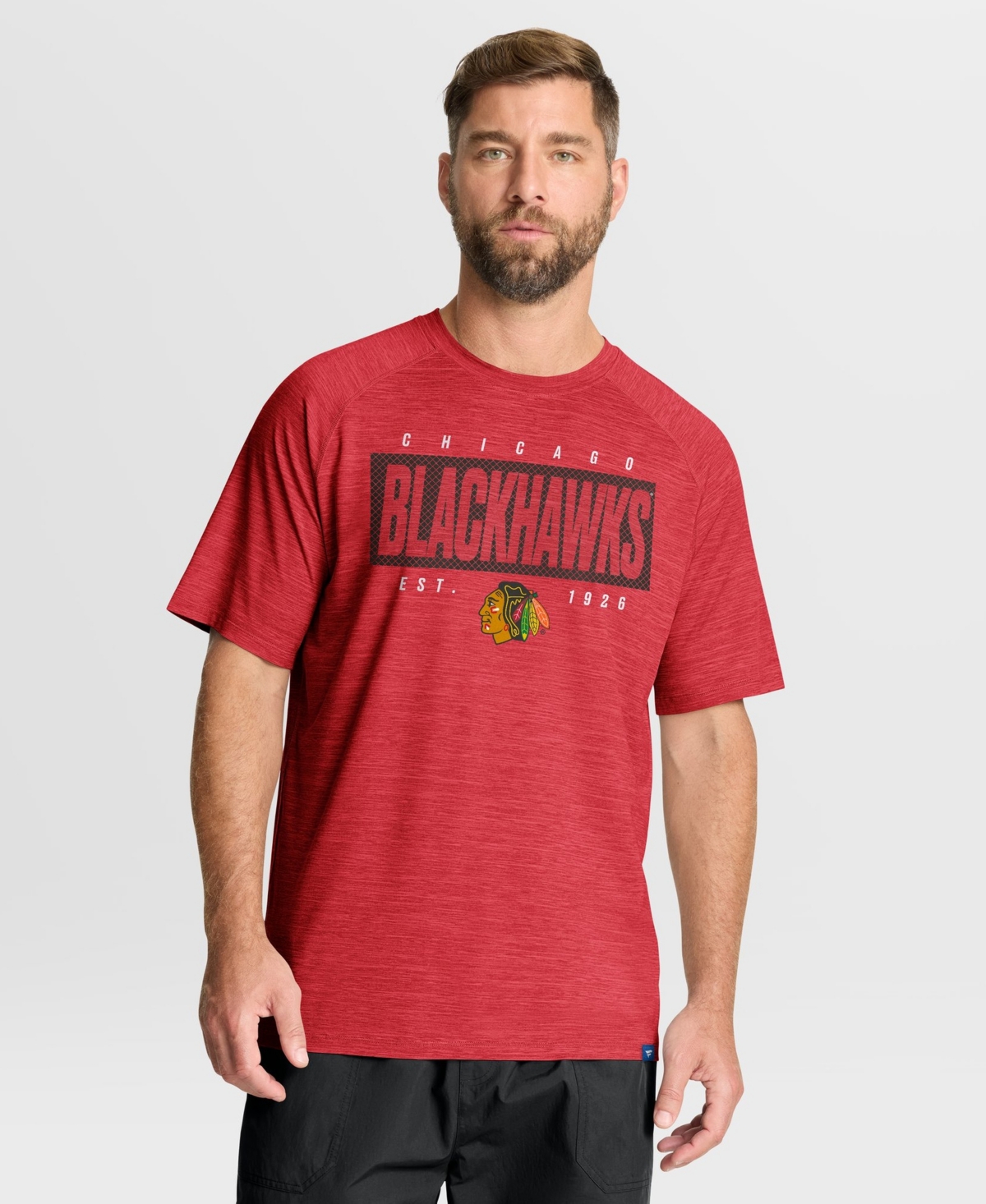 Click here for Fanatics Mens Heather Red Chicago Blackhawks Break... prices