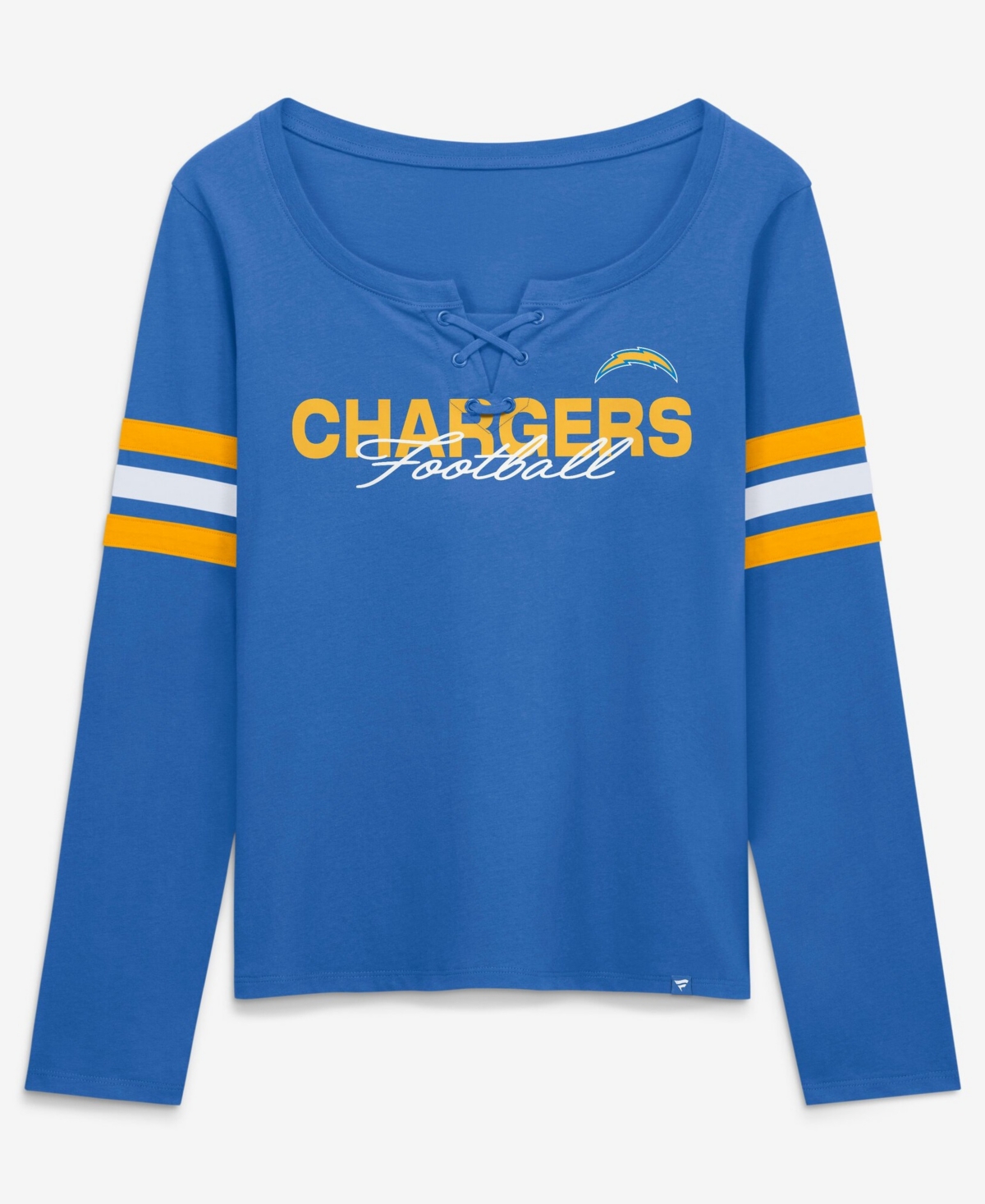 Click here for Fanatics Womens Blue Los Angeles Chargers Team Fir... prices