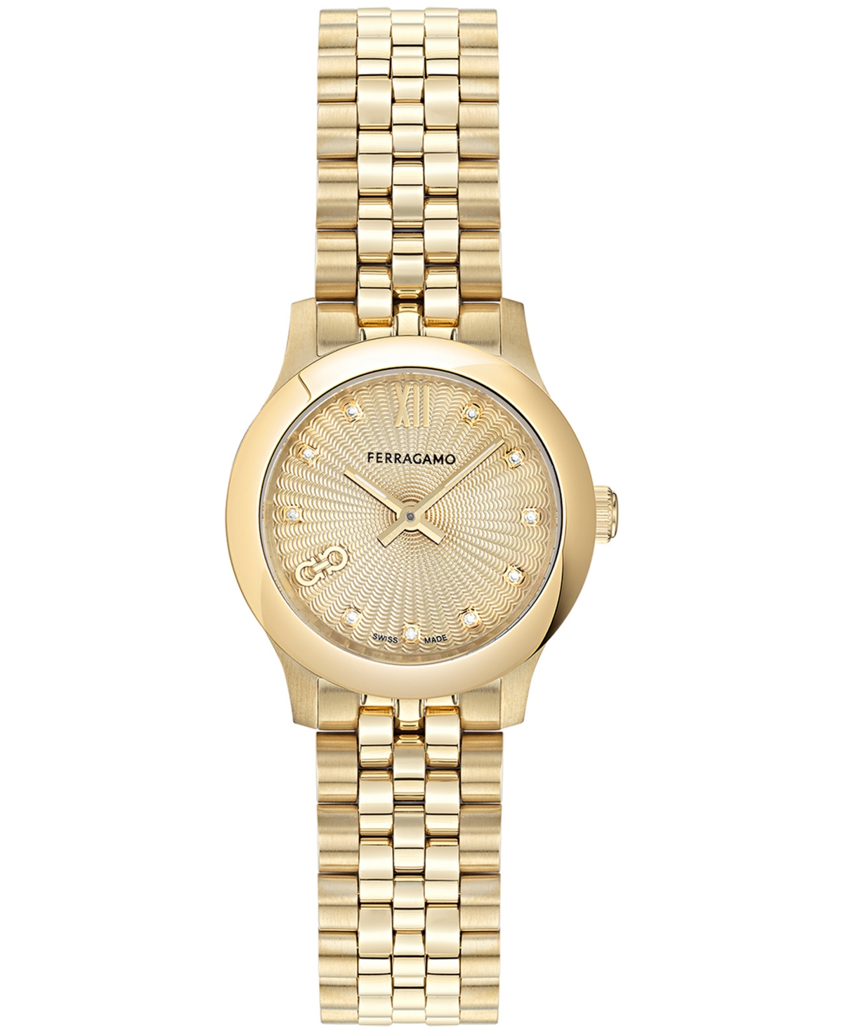 Click here for Ferragamo Womens gold-tone Bracelet Watch 25mm - G... prices