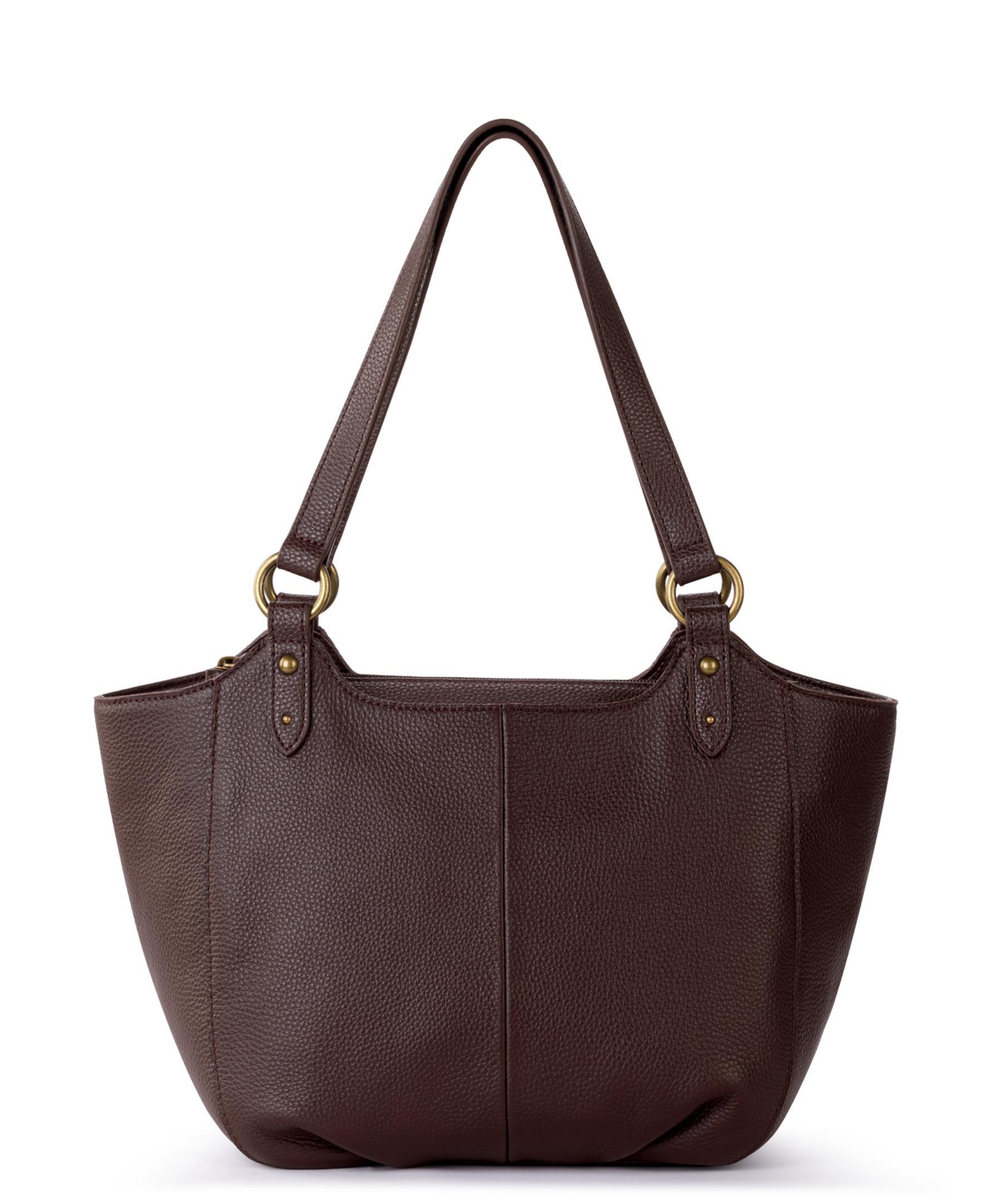 Click here for The Sak Bolinas Leather Large Satchel Handbag - Ma... prices