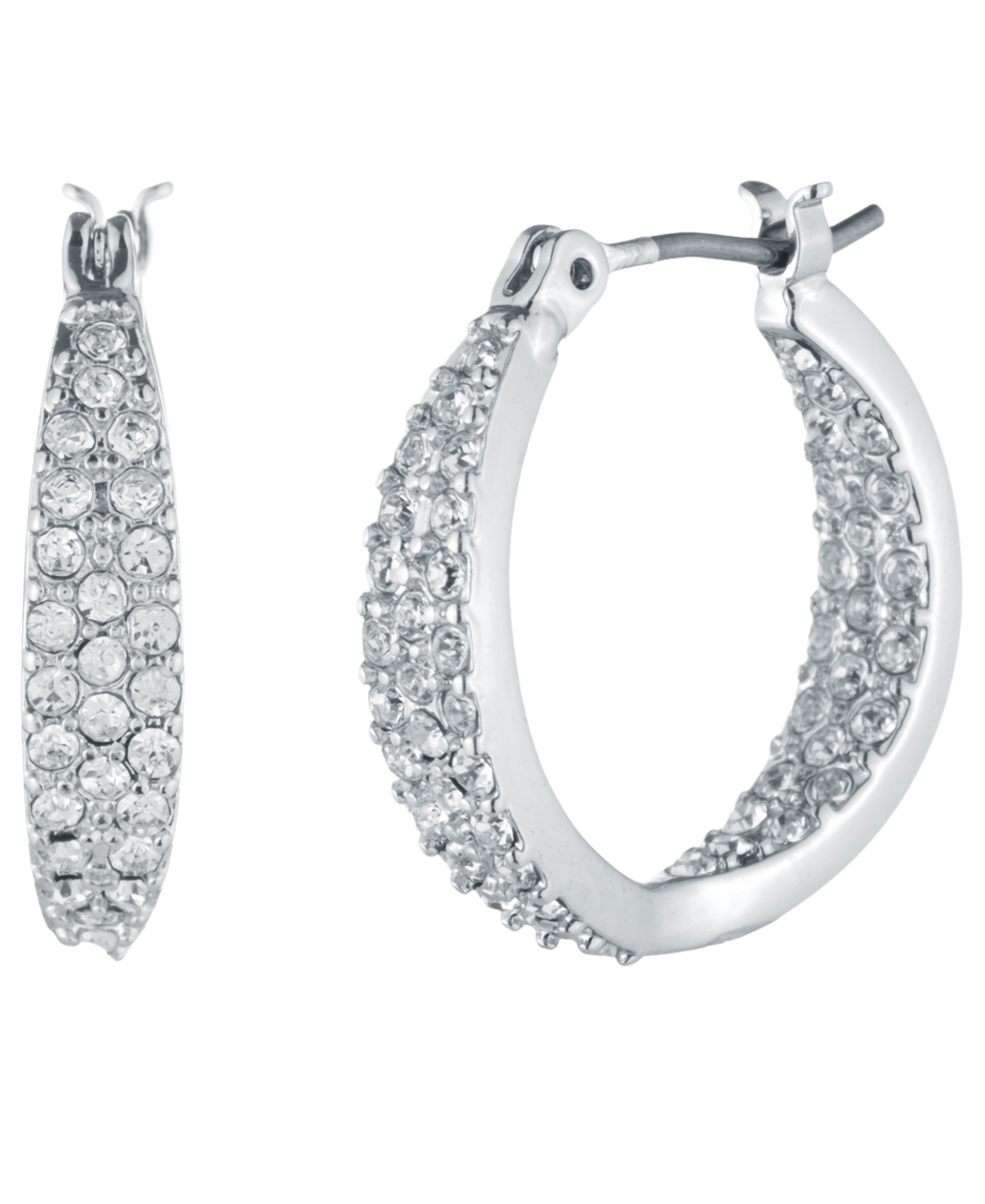 Click here for Givenchy Gold-Tone Dynamic Pave Hoop Earrings (Als... prices