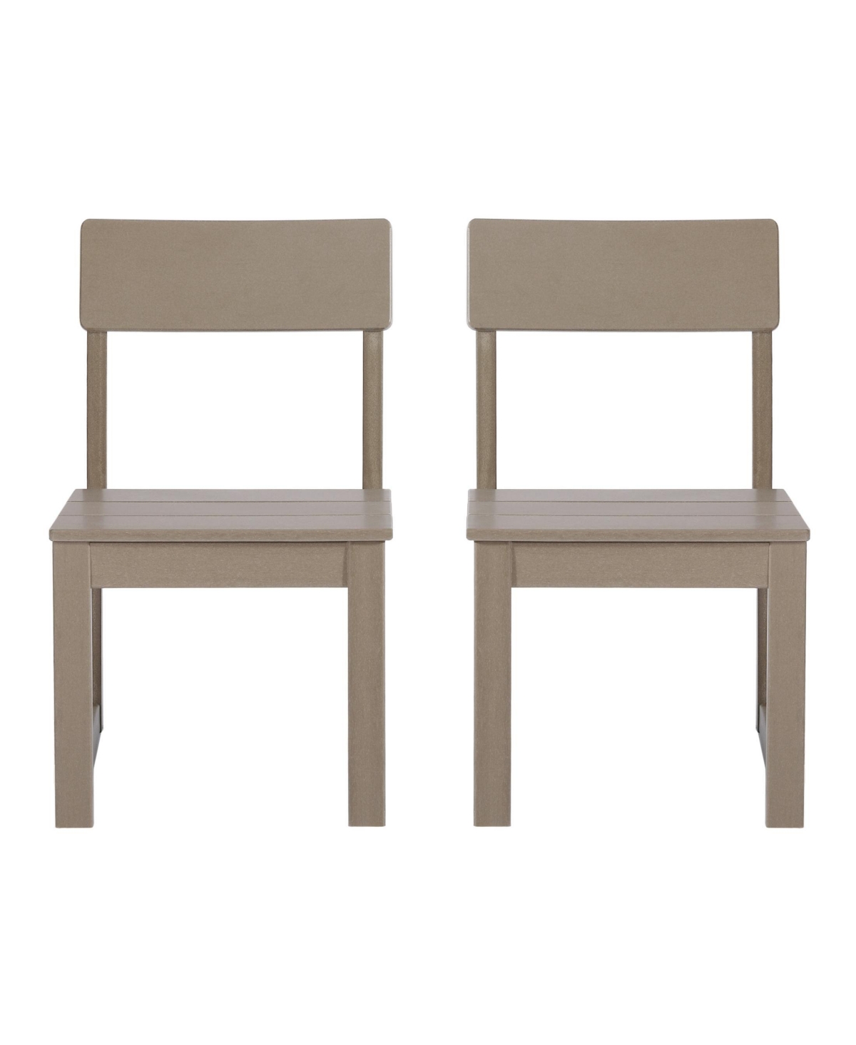 Click here for WestinTrends Modern Hdpe Outdoor Armless Patio Din... prices