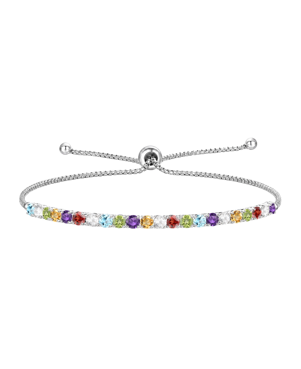 Click here for Macys Amethyst (1-5/8 ct. t.w.) Bolo Bracelet in S... prices