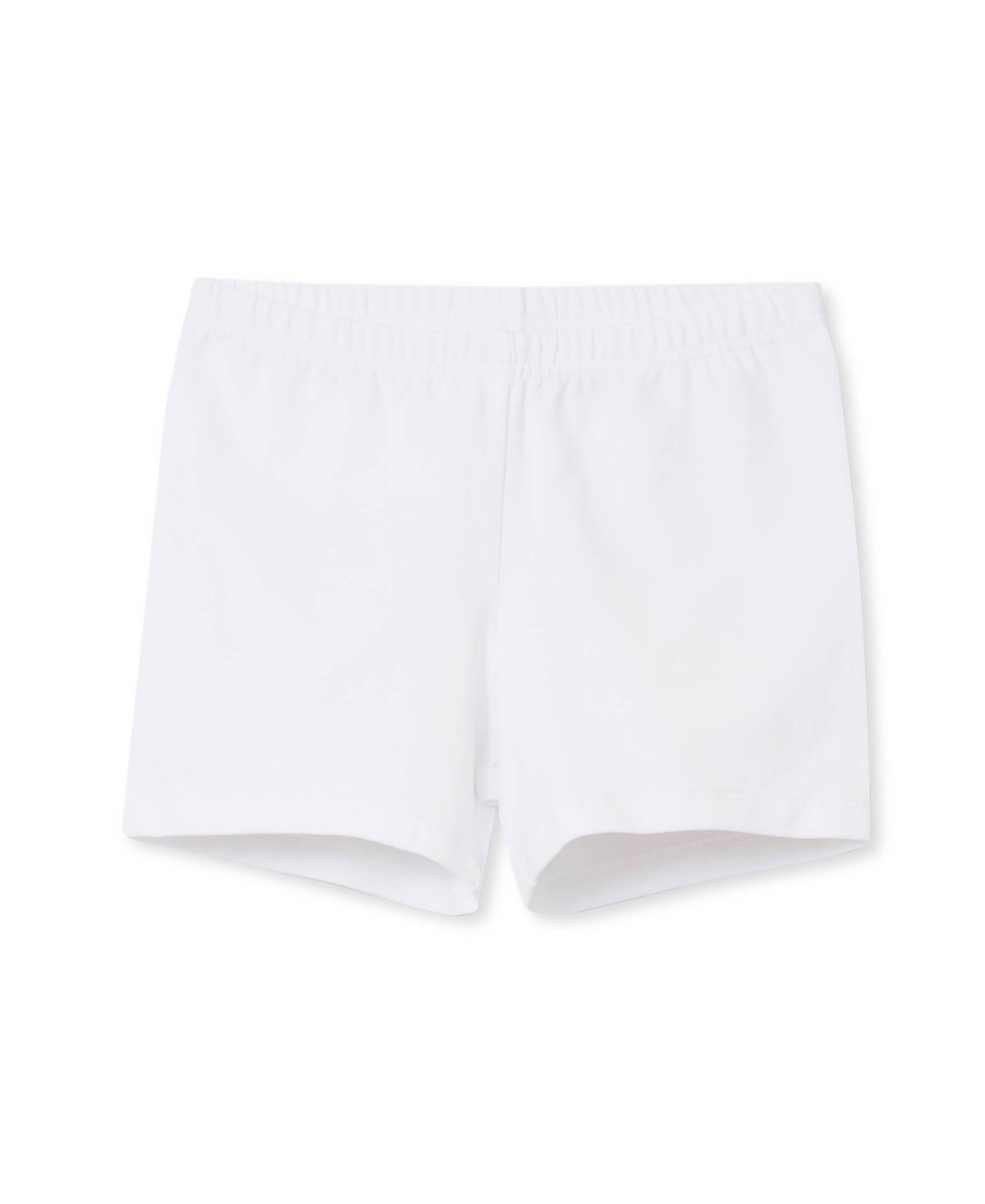 Click here for Lands End Girls Tough Cotton Cartwheel Shorts - Wh... prices
