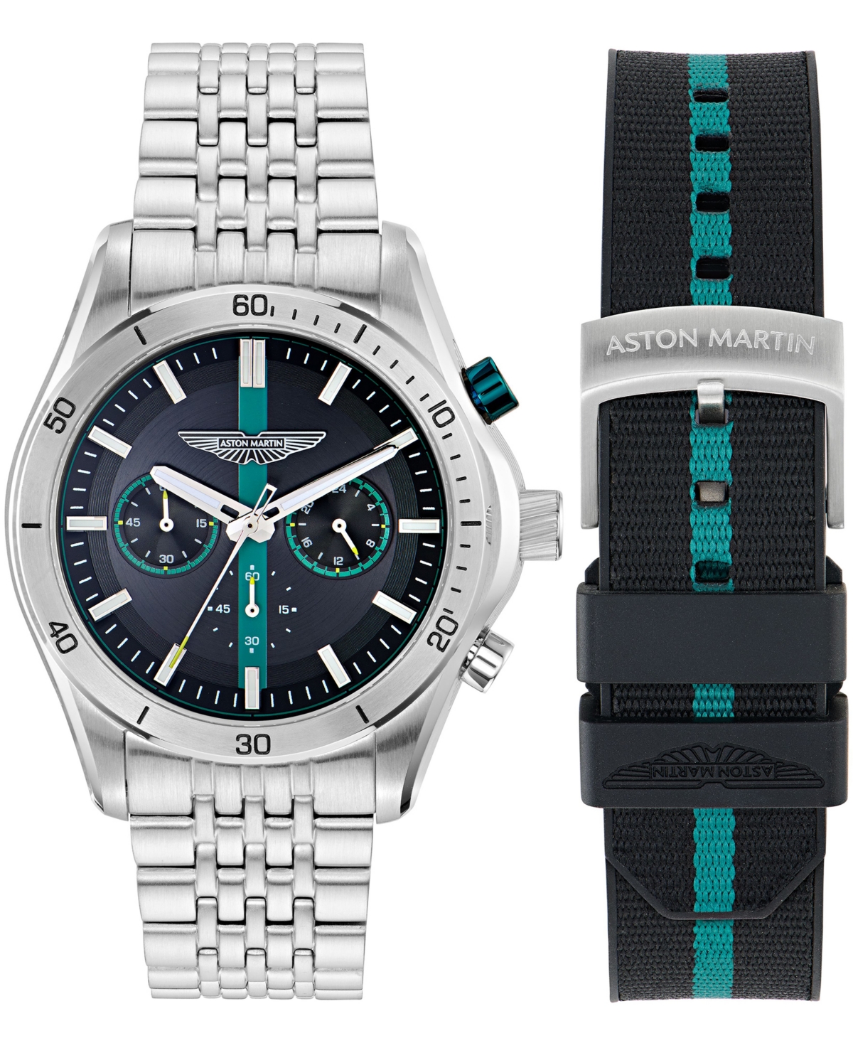 Click here for Aston Martin Mens Quartz Three Hand Stainless Stee... prices