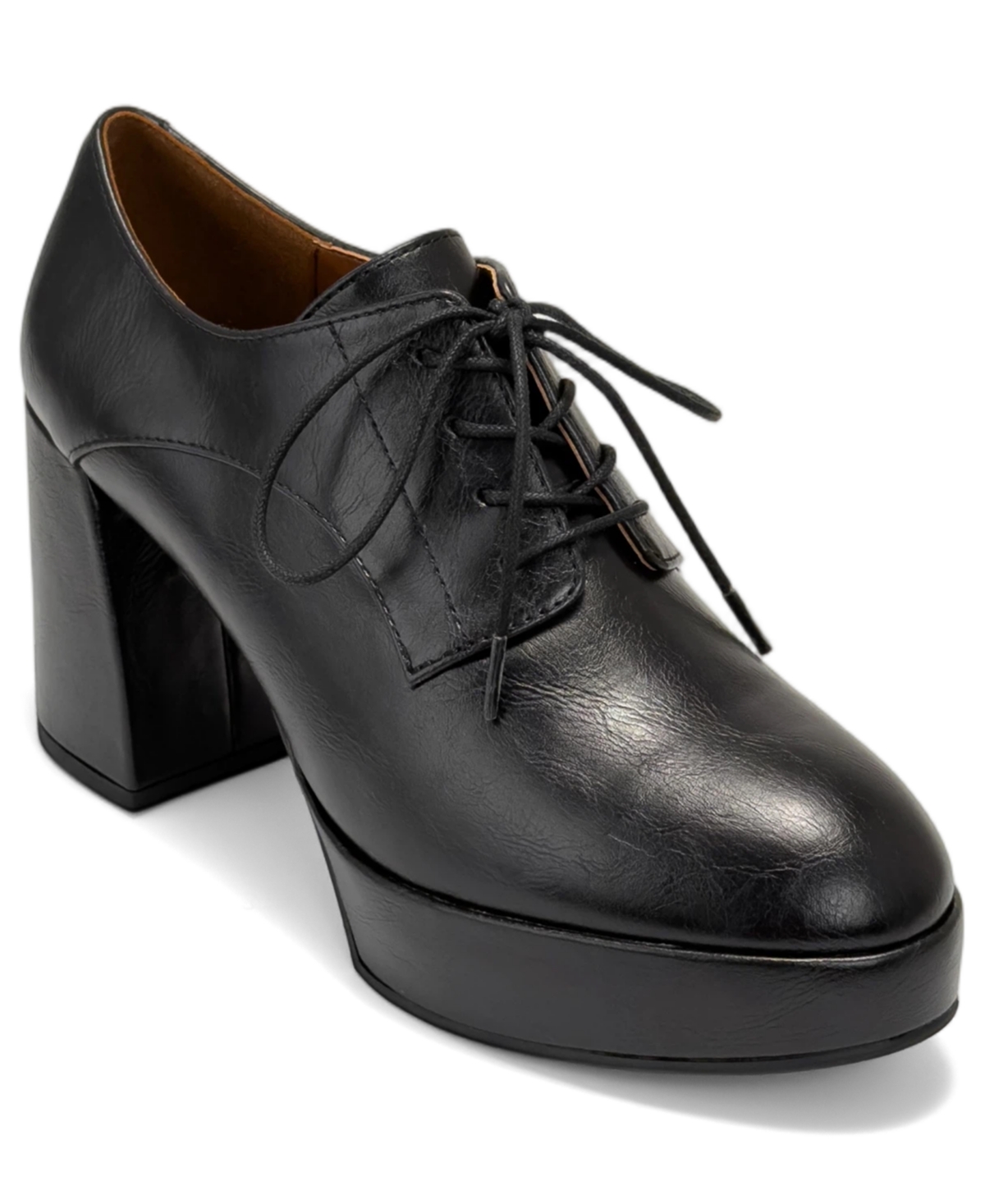 Click here for Aerosoles Womens Zeya Tailored Oxford Heeled Platf... prices