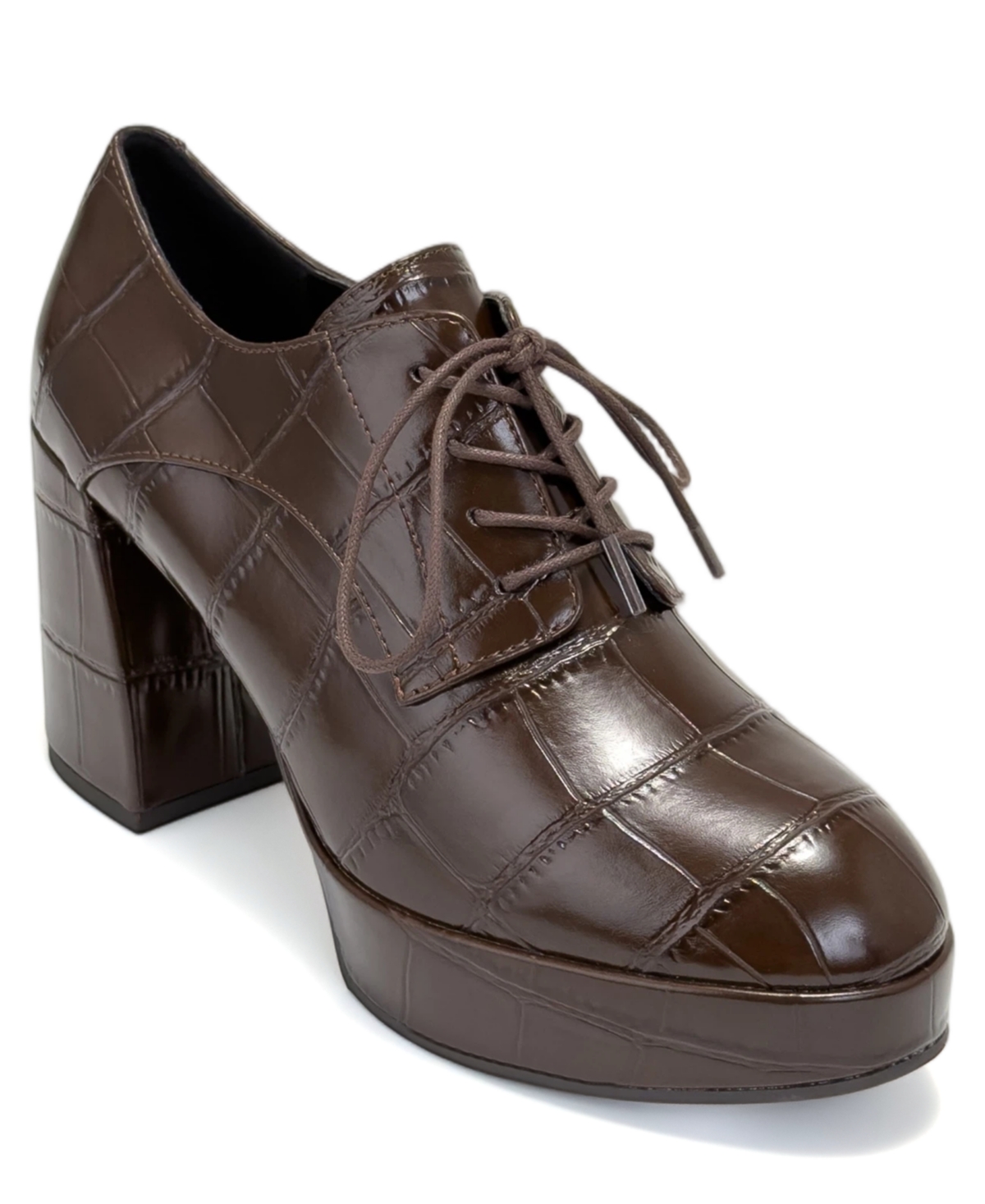 Click here for Aerosoles Womens Zeya Tailored Oxford Heeled Platf... prices