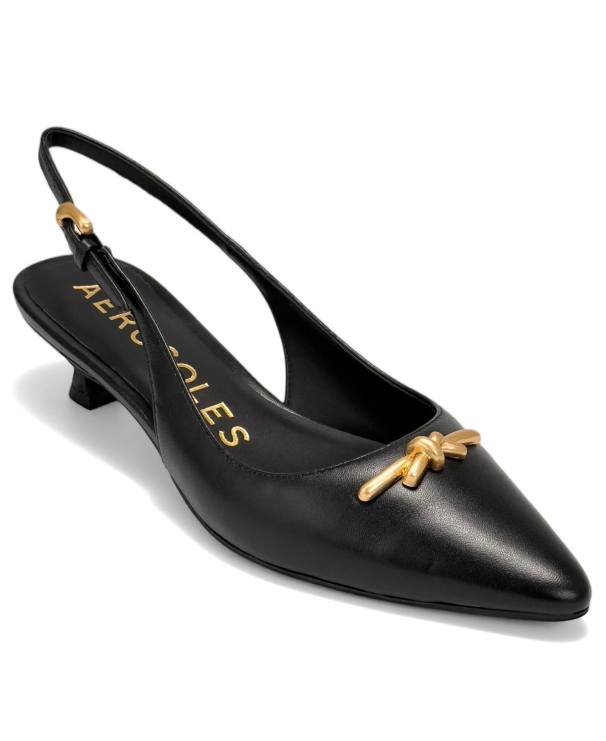 Click here for Aerosoles Womens Raya Knot Slingback Dress Pumps -... prices