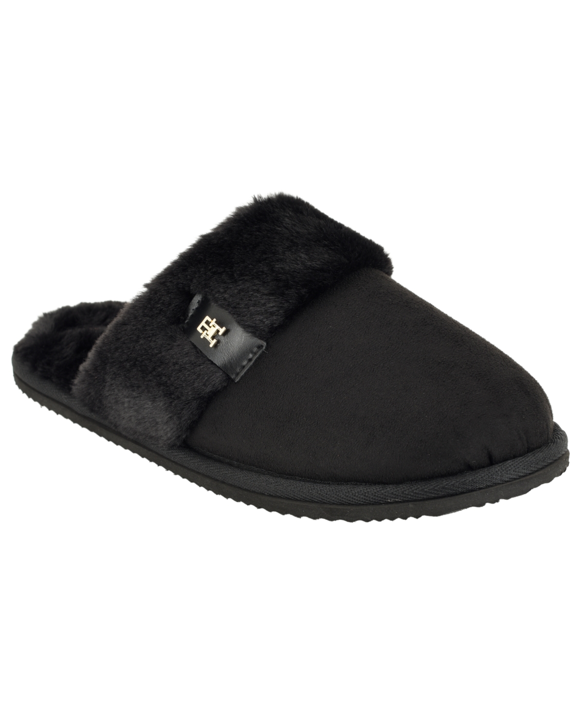 Click here for Tommy Hilfiger Womens Relica Slip-On Slippers - Bl... prices