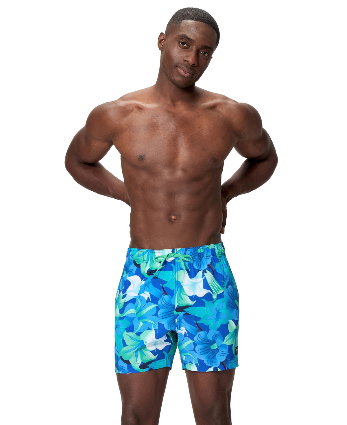 Click here for Speedo Mens Redondo Edge Volley Floral-Print Draws... prices