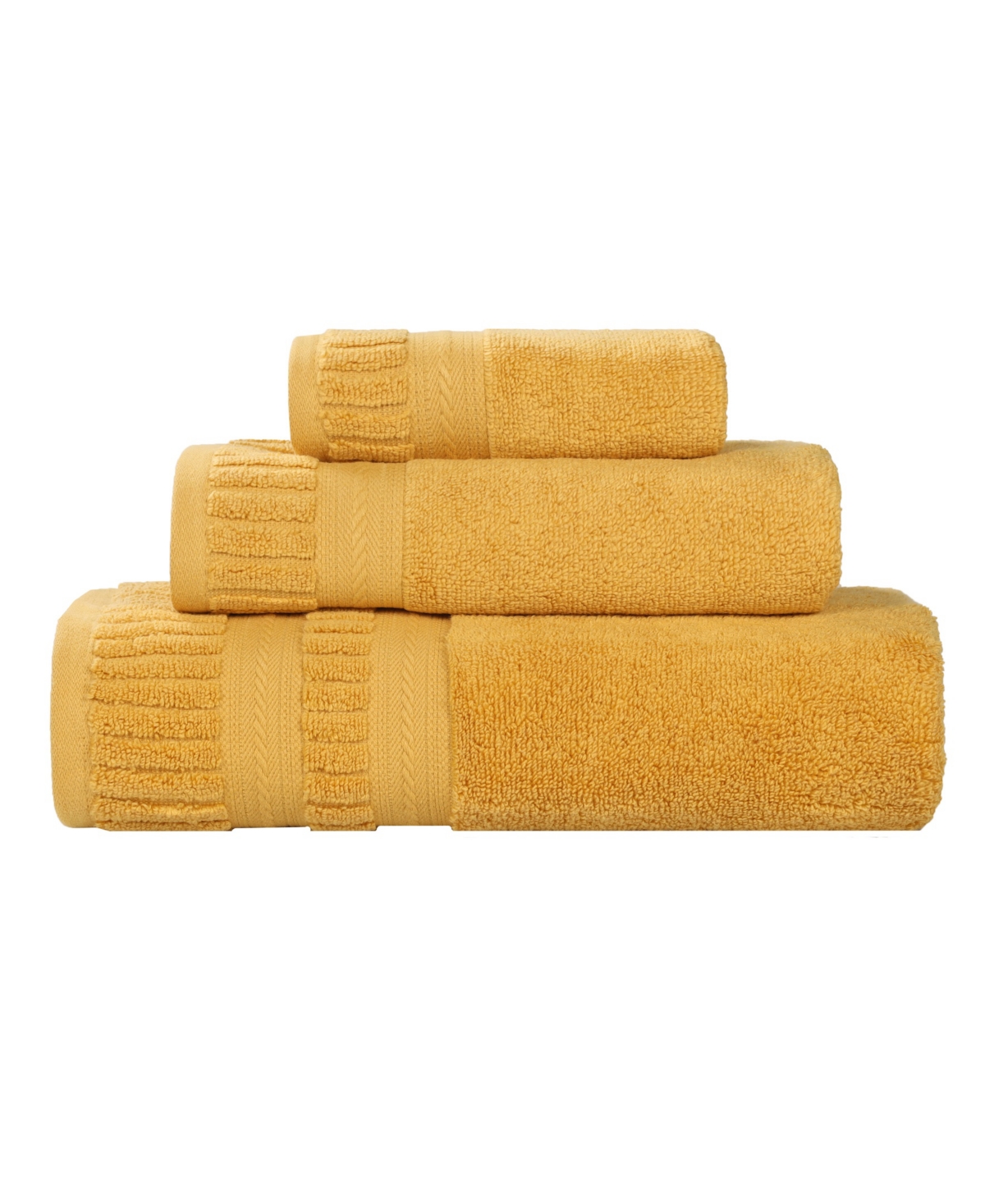 Click here for Superior Venice Cotton 3-Piece Towel Set - Gold prices