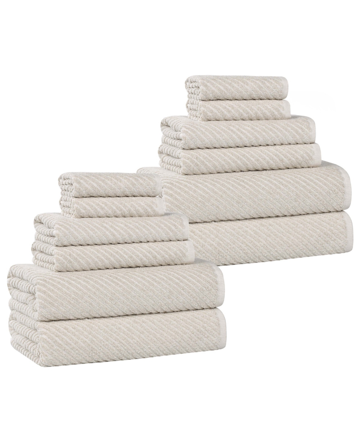 Click here for Superior Amelia Cotton 12-Piece Towel Set - Beige prices