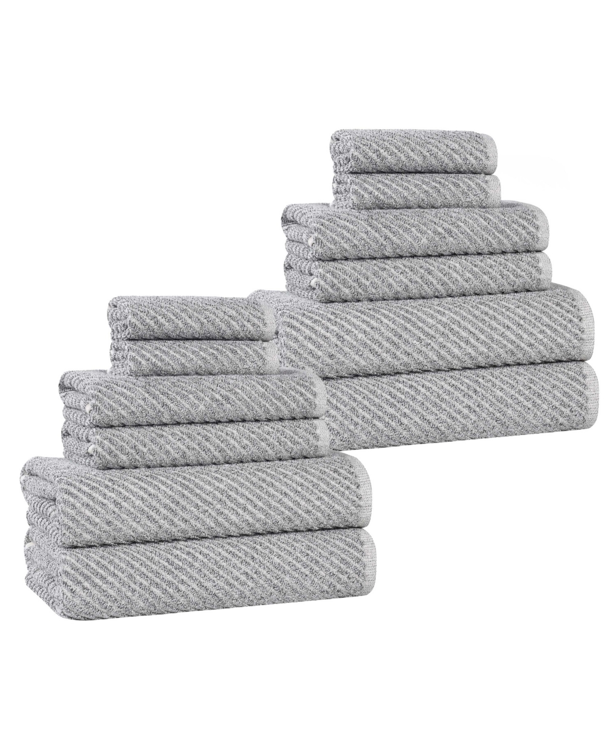 Click here for Superior Amelia Cotton 12-Piece Towel Set - Charco... prices