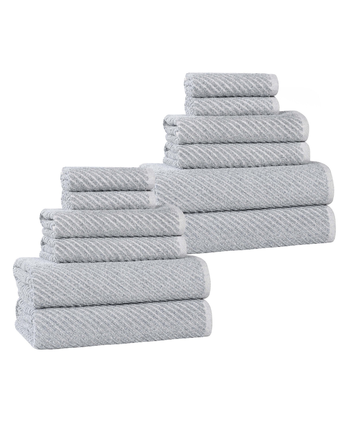 Click here for Superior Amelia Cotton 12-Piece Towel Set - Denim... prices
