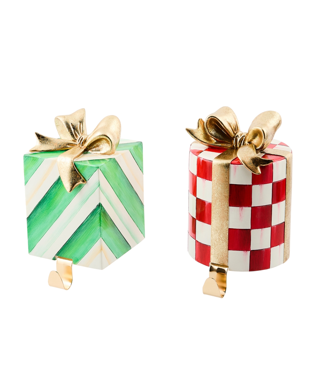 Click here for MacKenzie-Childs Check It Out Gift Stocking Holder... prices