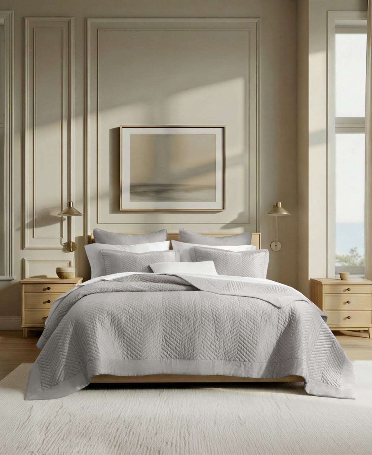 Click here for Harbor House Liam Hotel Cotton Sateen 3-Piece Quil... prices
