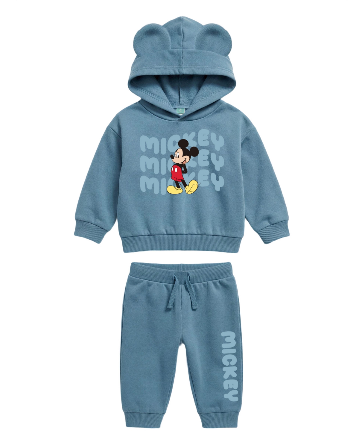 Click here for Disney Baby Boys Mickey 3D-Ear Hoodie and Jogger P... prices