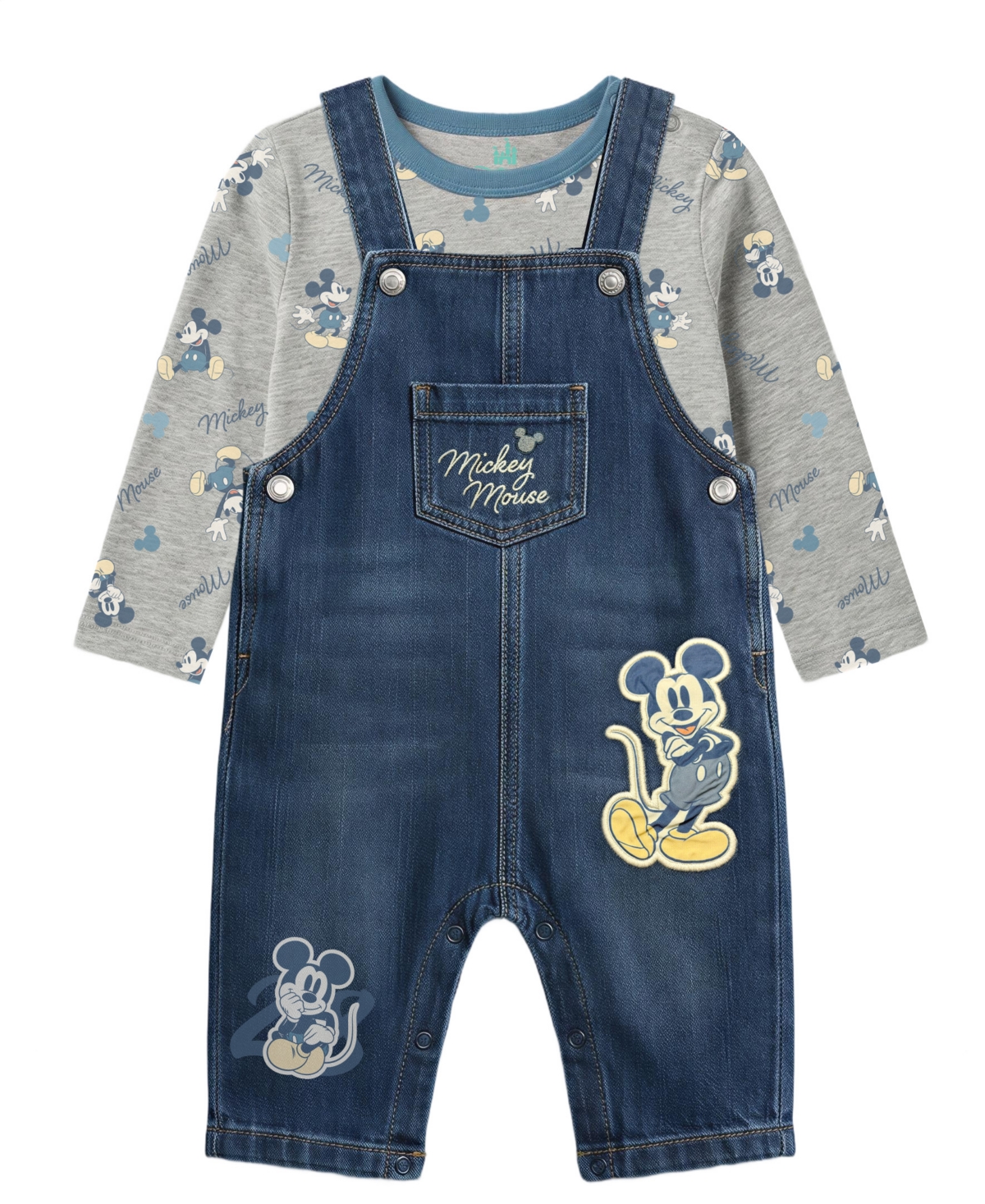 Click here for Disney Baby Boys Mickey Denim Long-Sleeve Top and... prices