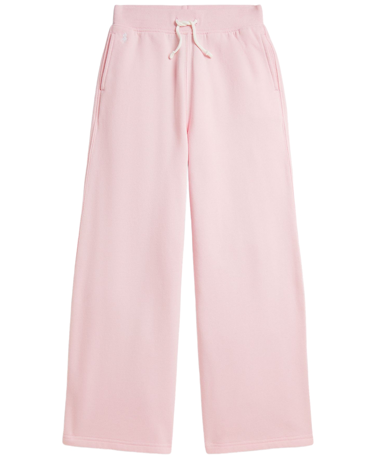 Polo Ralph Lauren Girls 7-16 Fleece Wide-Leg Sweatpants - Hint of Pink