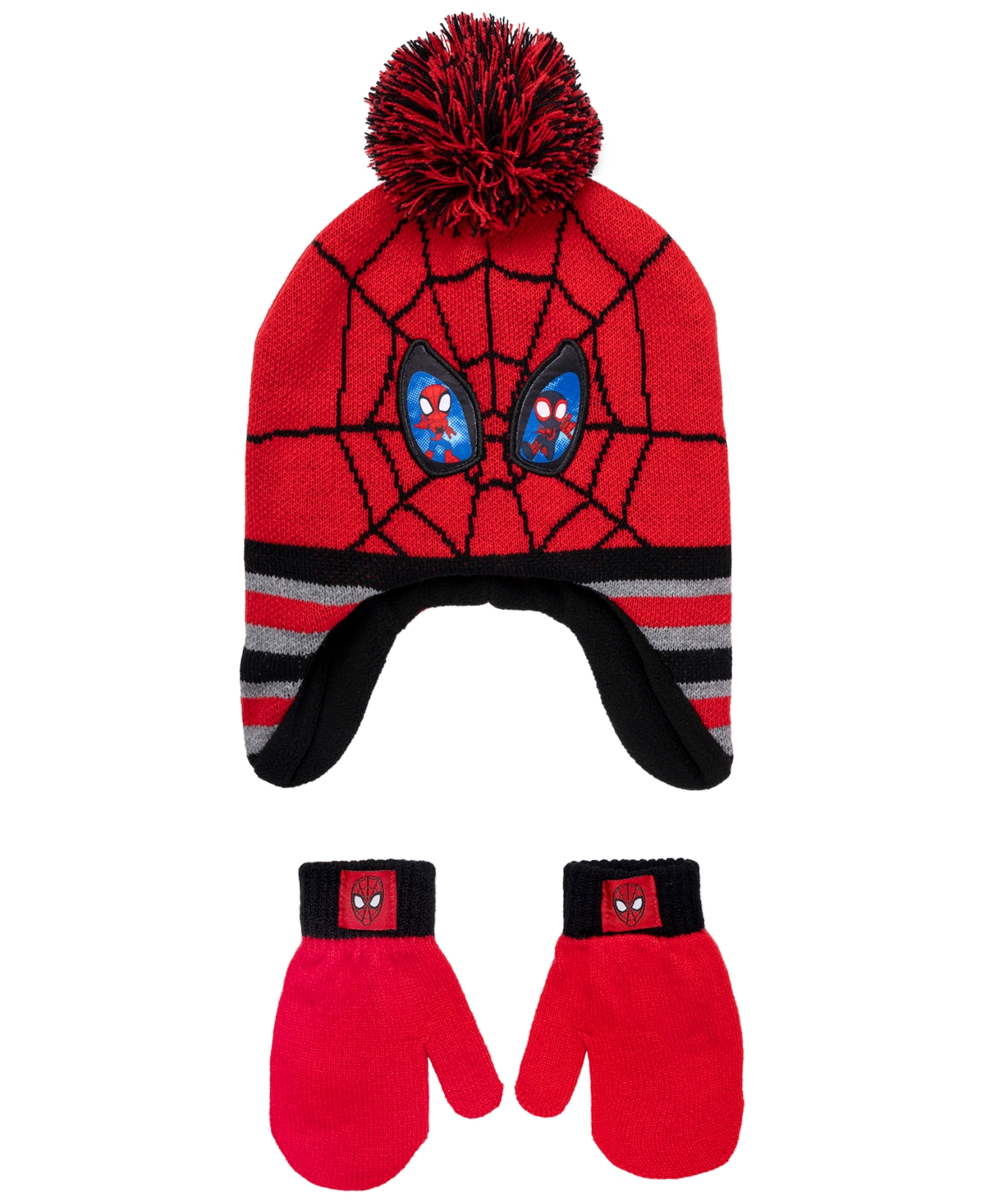 Click here for Spider-Man Toddler Boys Beanie Hat and Mitten  2-P... prices