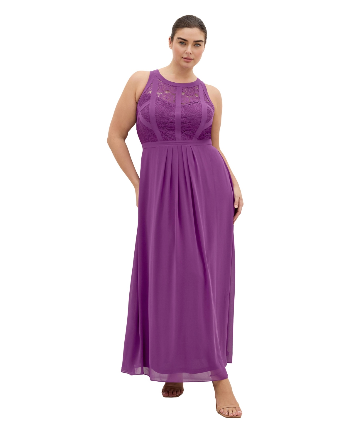 Click here for City Chic Womens Midi Dress - Hollyhock prices