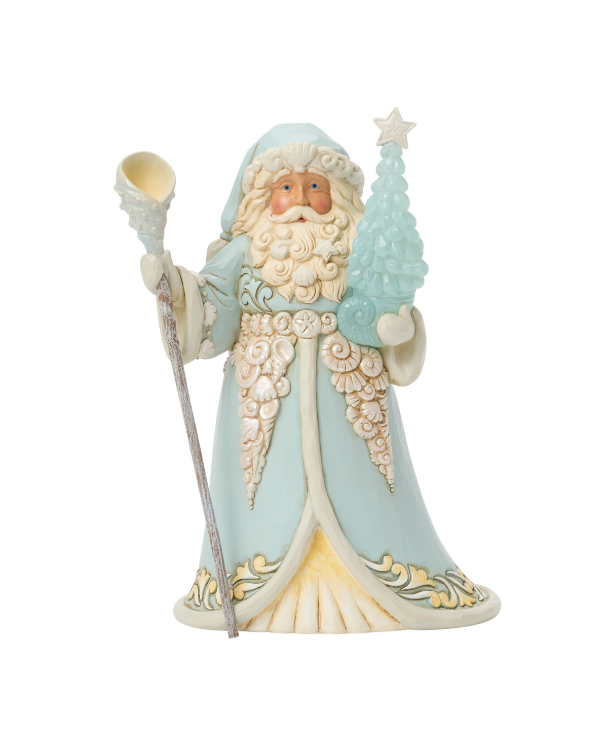 Click here for Jim Shore Heartwood Creek Coastal Santa with Glass... prices