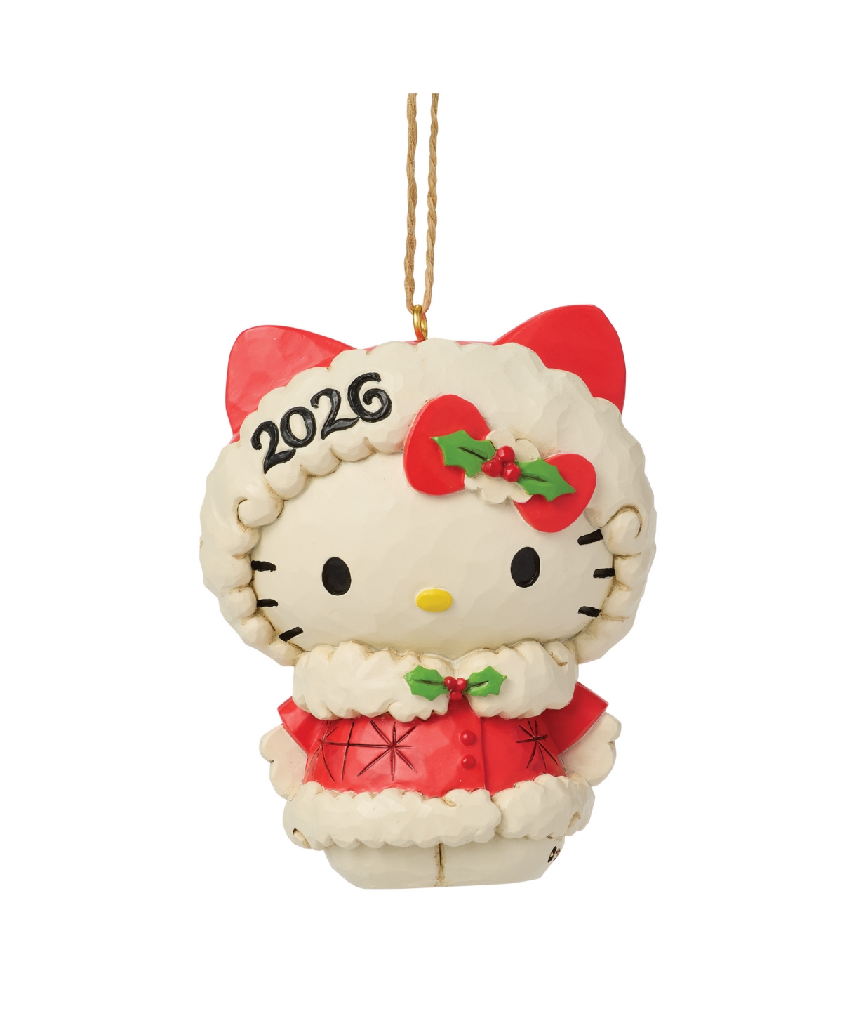 Click here for Jim Shore Hello Kitty 2026 Dated Hanging Ornament... prices