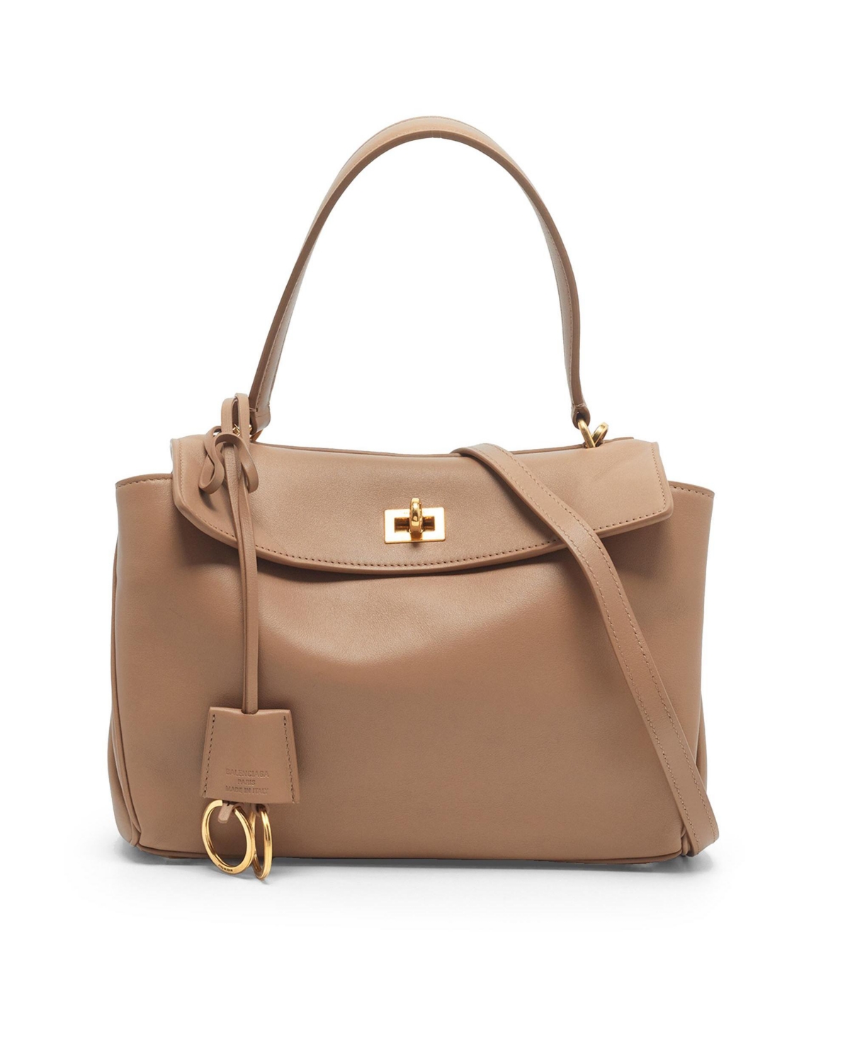 Click here for Pre-Owned Balenciaga Womens Leather Satchel - Beig... prices