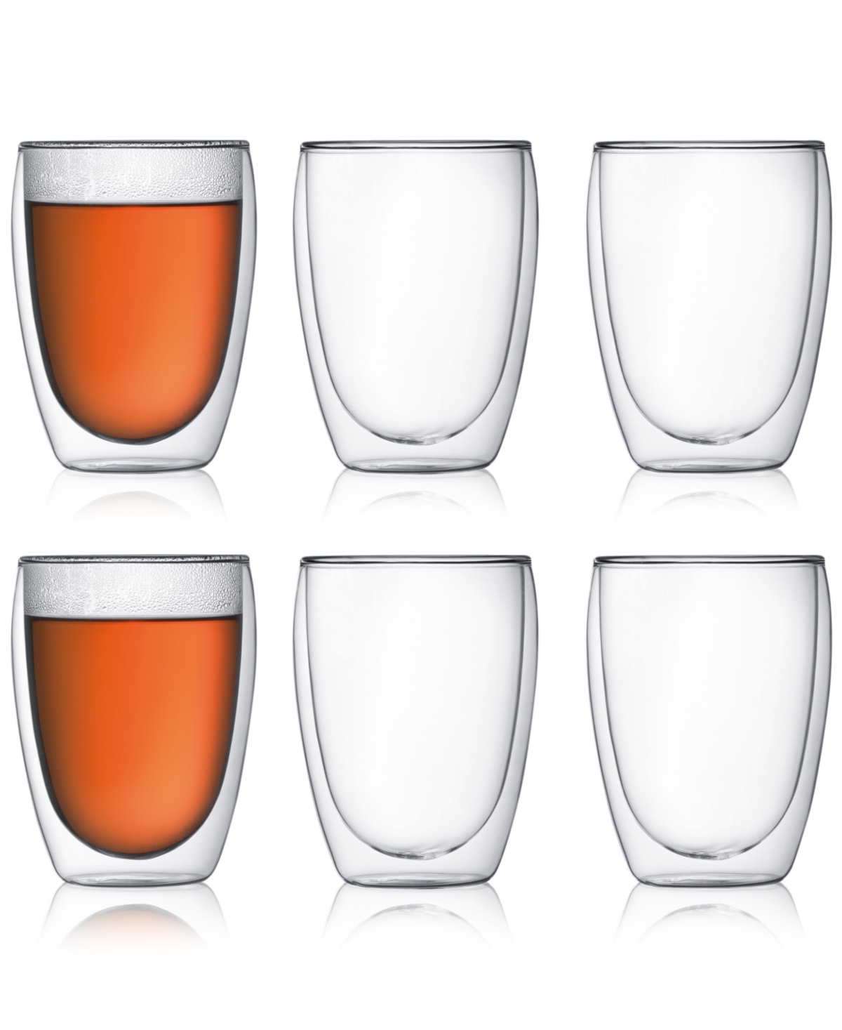 Click here for Bodum Pavina Double Wall Glasses  12 Oz. 6 Piece S... prices