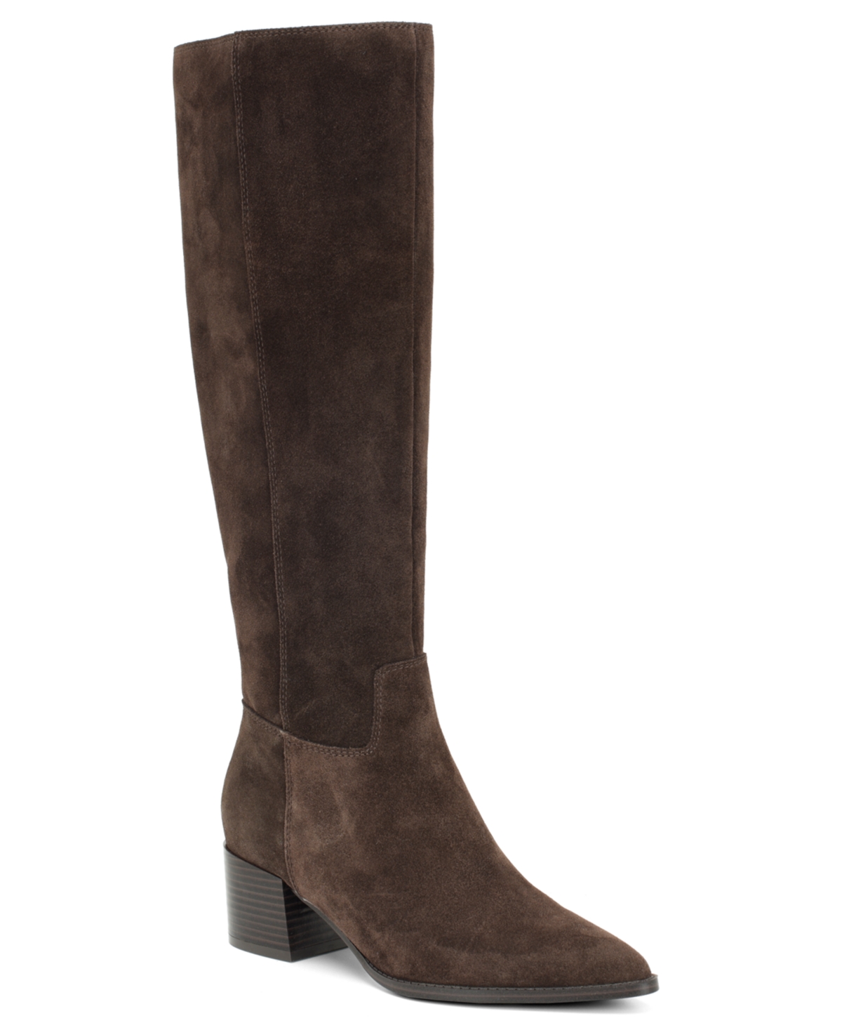 Click here for Nine West Womens Bridgit Wide Calf Block Heel Tall... prices