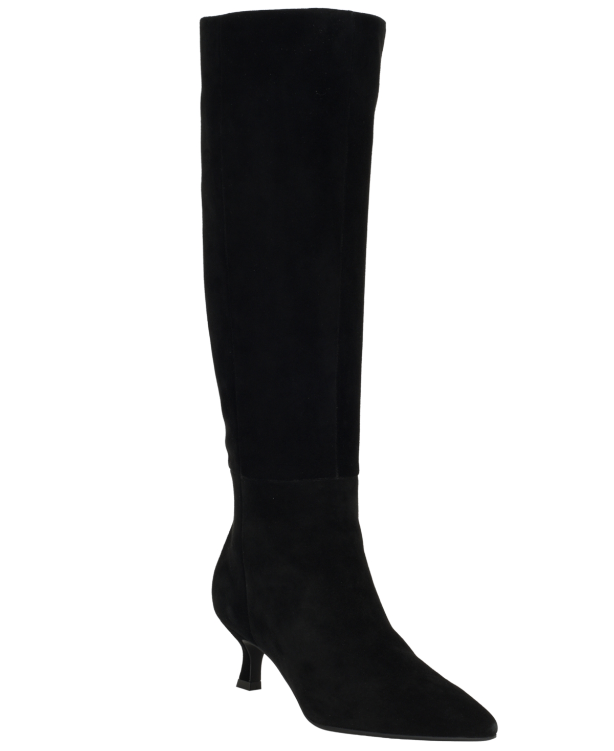 Click here for Calvin Klein Womens Akenzie Wide Calf Suede Kitten... prices