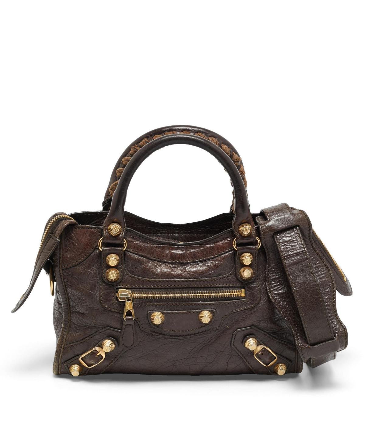 Click here for Pre-Owned Balenciaga Womens Mini Classic City Leat... prices