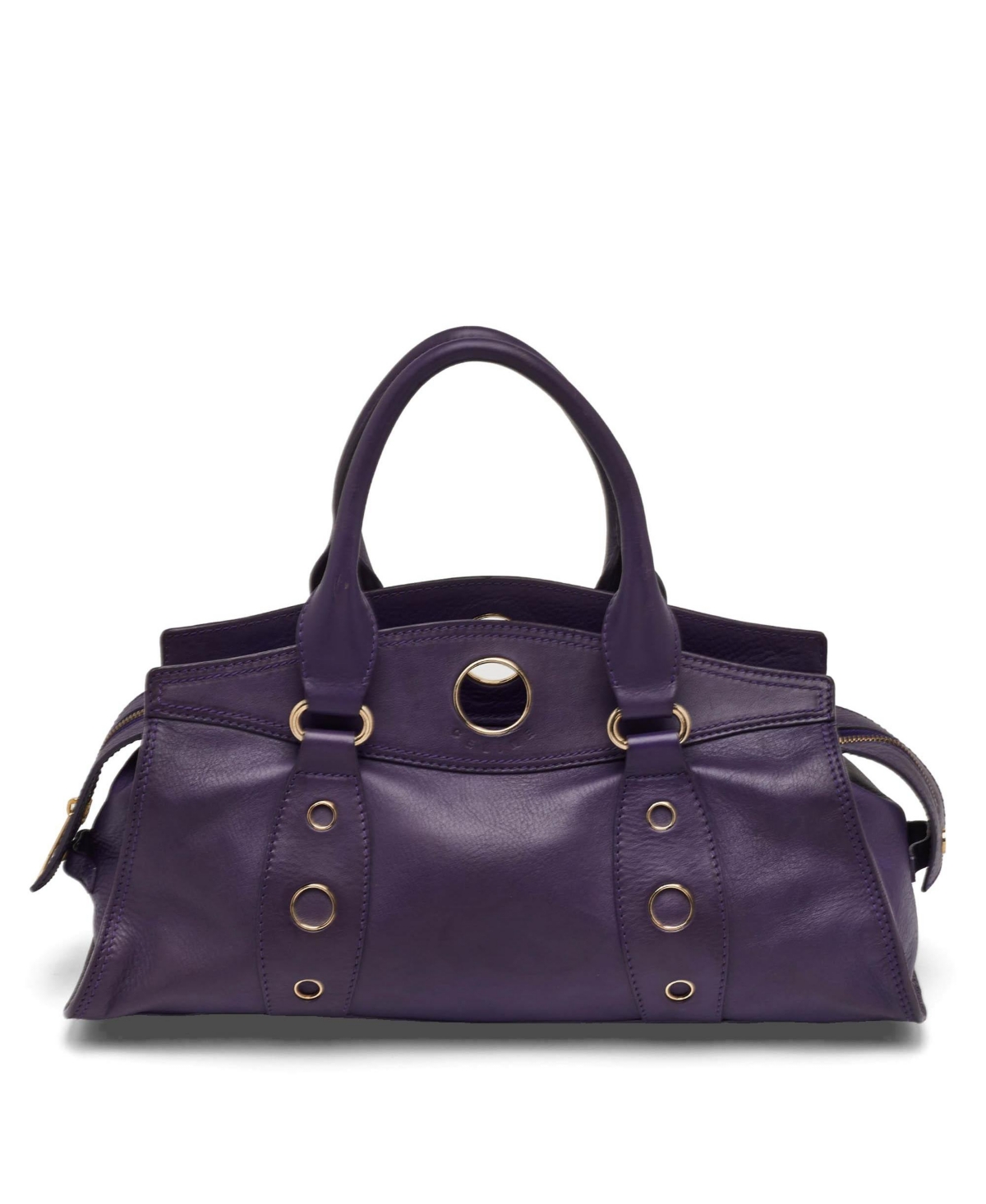 Click here for Pre-Owned Celine Vintage Leather Top Handle Satche... prices