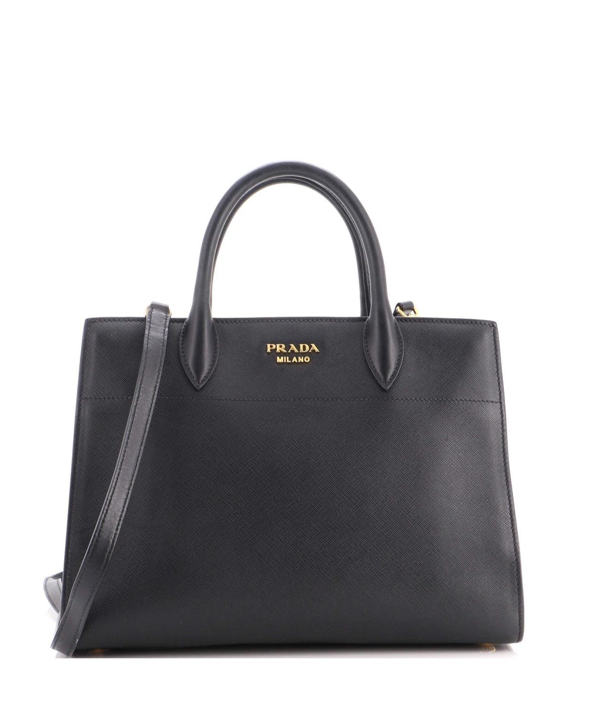 Click here for Pre-Owned Prada Medium Bibliotheque Tote Saffiano... prices