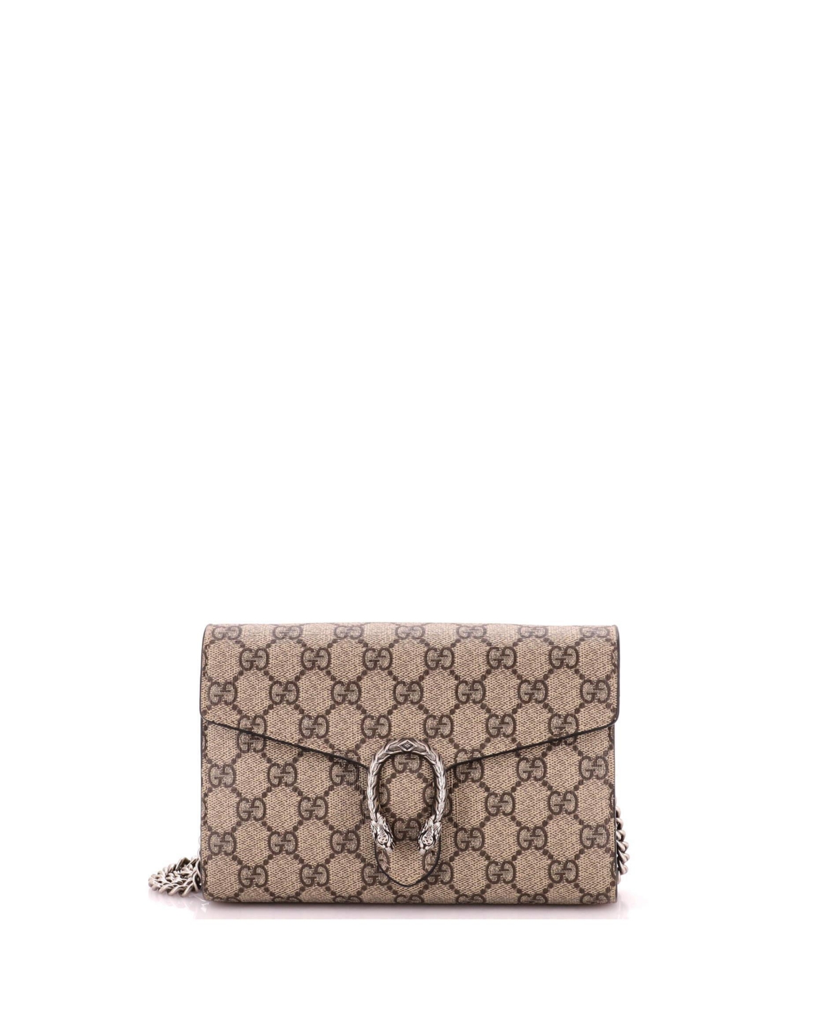 Click here for Pre-Owned Gucci Small Dionysus Chain Wallet Gg Coa... prices