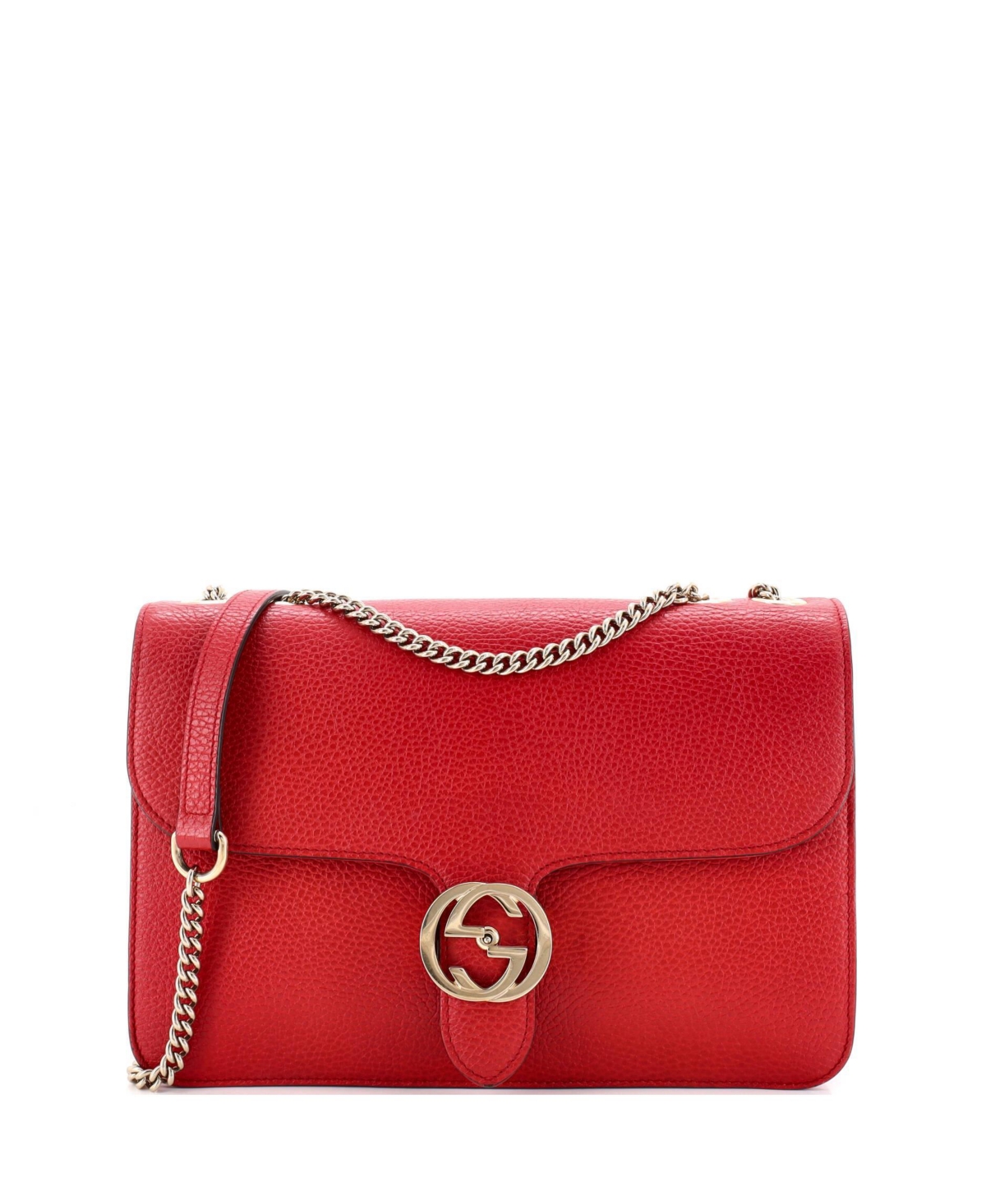 Click here for Pre-Owned Gucci Medium Interlocking Shoulder Bag L... prices