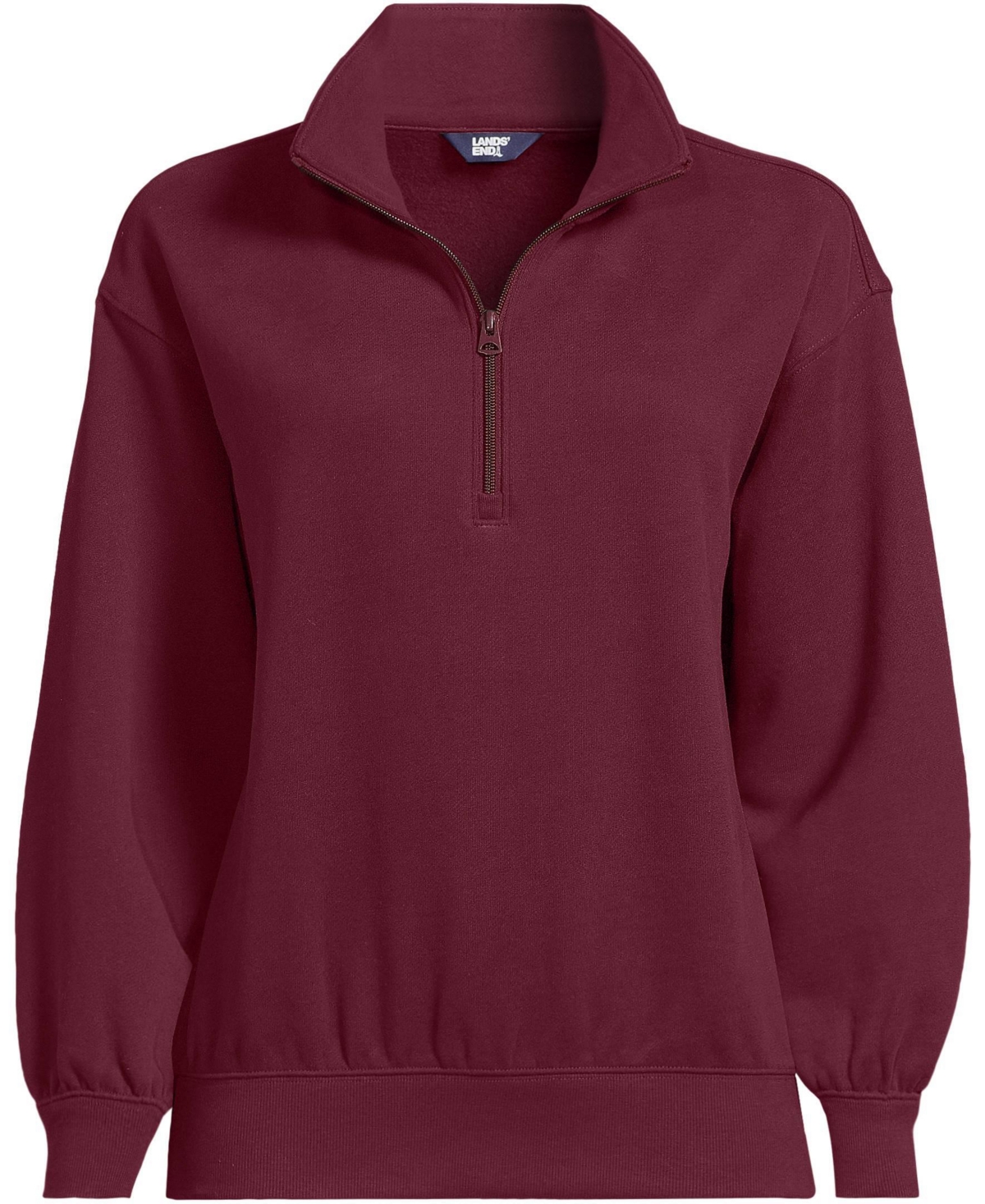 Click here for Lands End Plus Size Serious Sweats Relaxed Quarter... prices