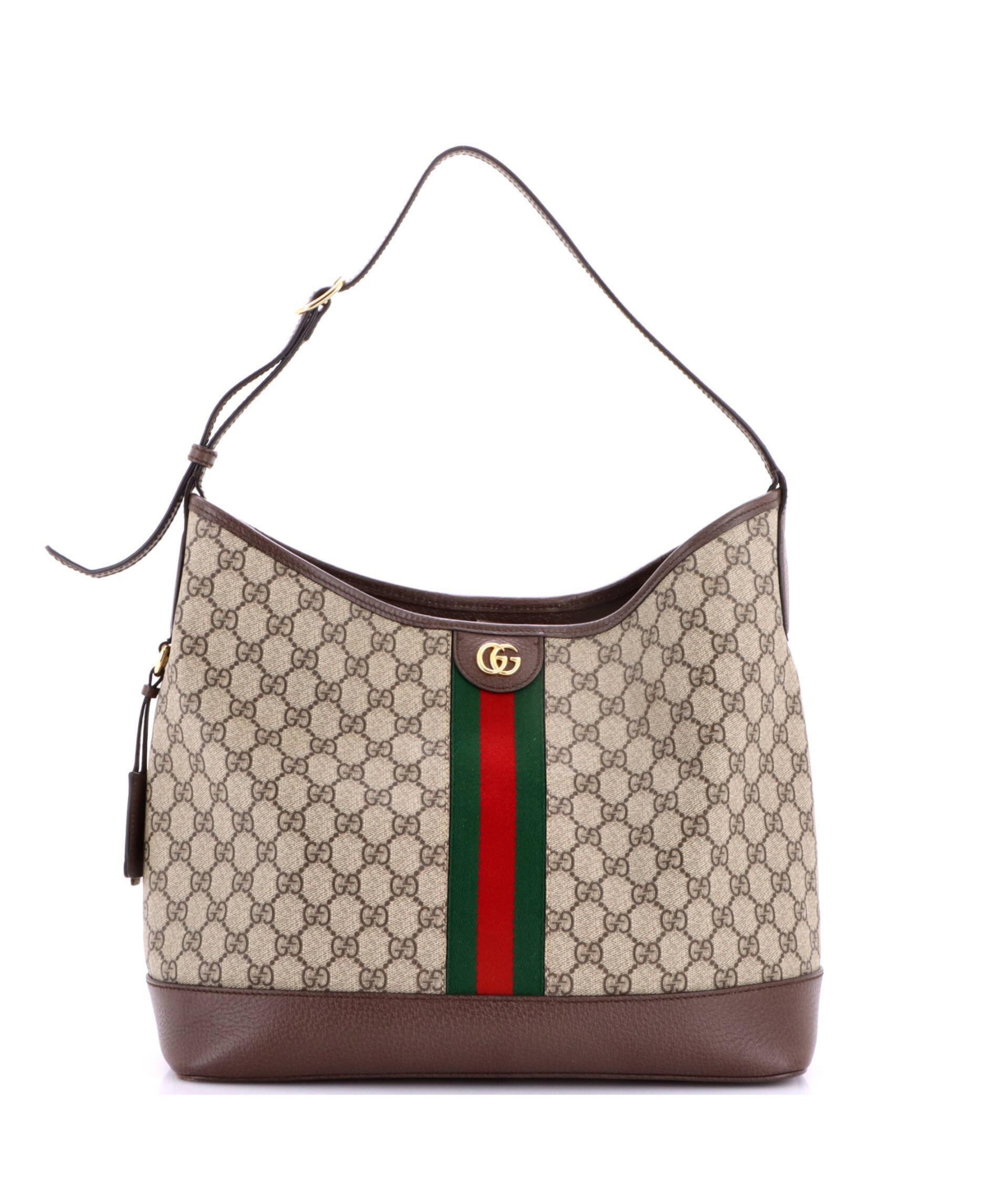 Click here for Pre-Owned Gucci Large Ophidia Hobo Bag Gg Coated C... prices