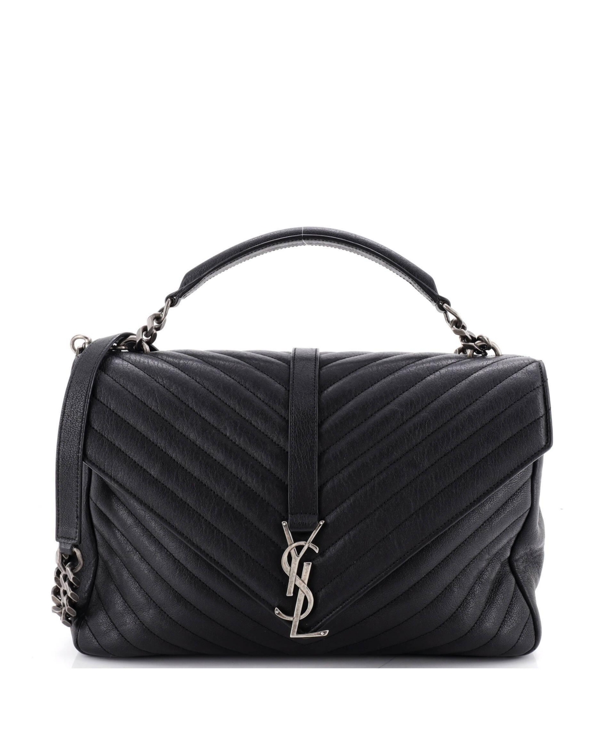Click here for Pre-Owned Saint Laurent Large Classic Monogram Col... prices