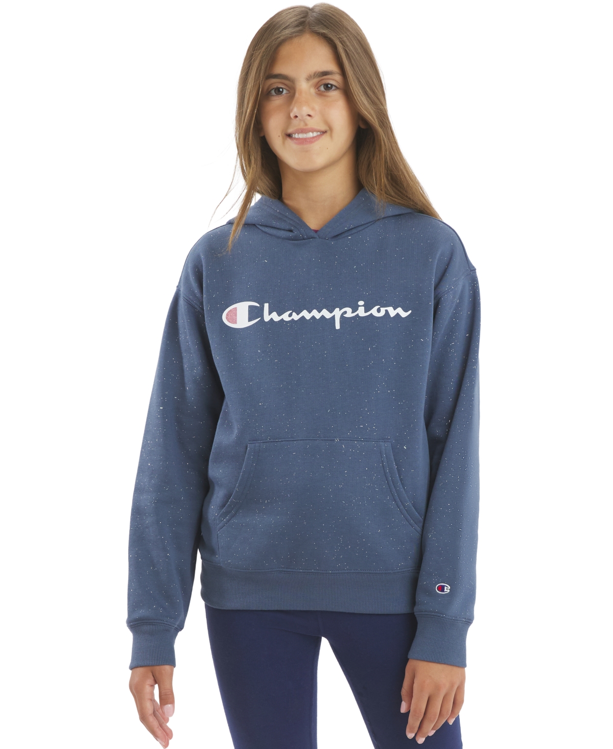 Click here for Champion Girls 4-16 Embellished Logo Hooded Sweats... prices