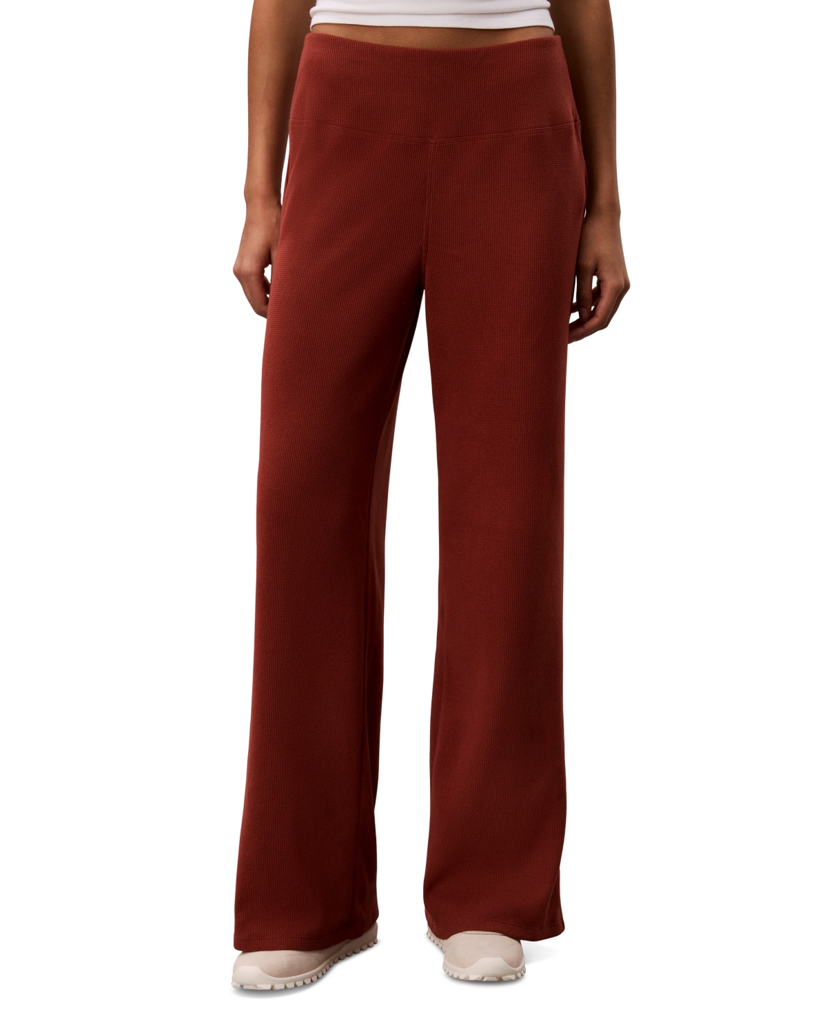 Click here for Calvin Klein Performance Womens Pull-On Waffle-Kni... prices