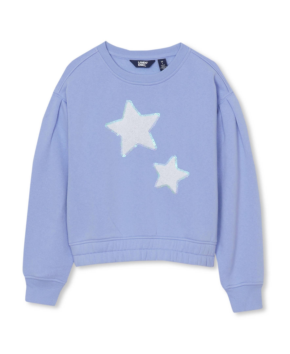 Click here for Lands End Girls Crew Neck Embroidered Sweatshirt -... prices