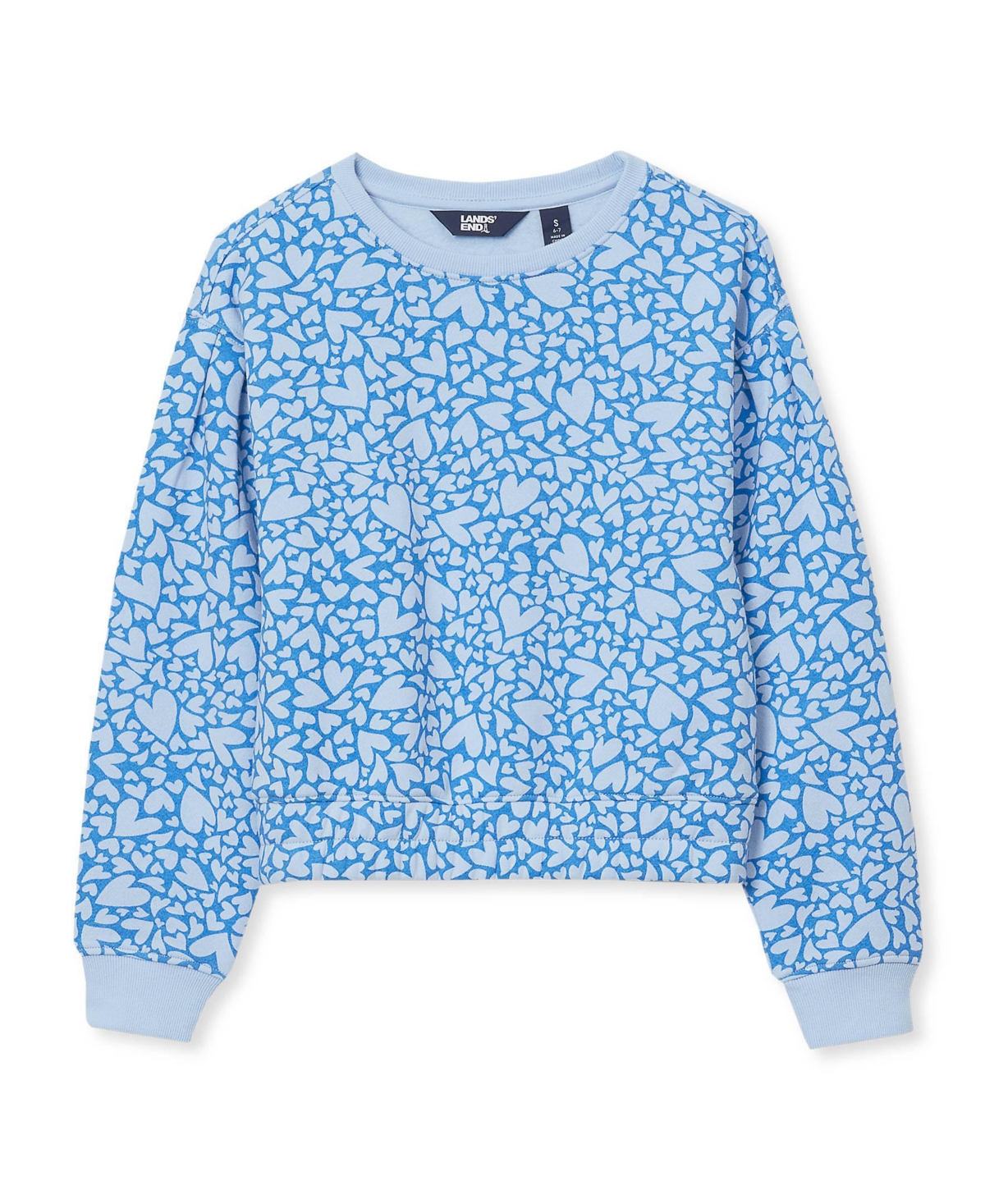 Click here for Lands End Girls Crew Neck Embroidered Sweatshirt -... prices